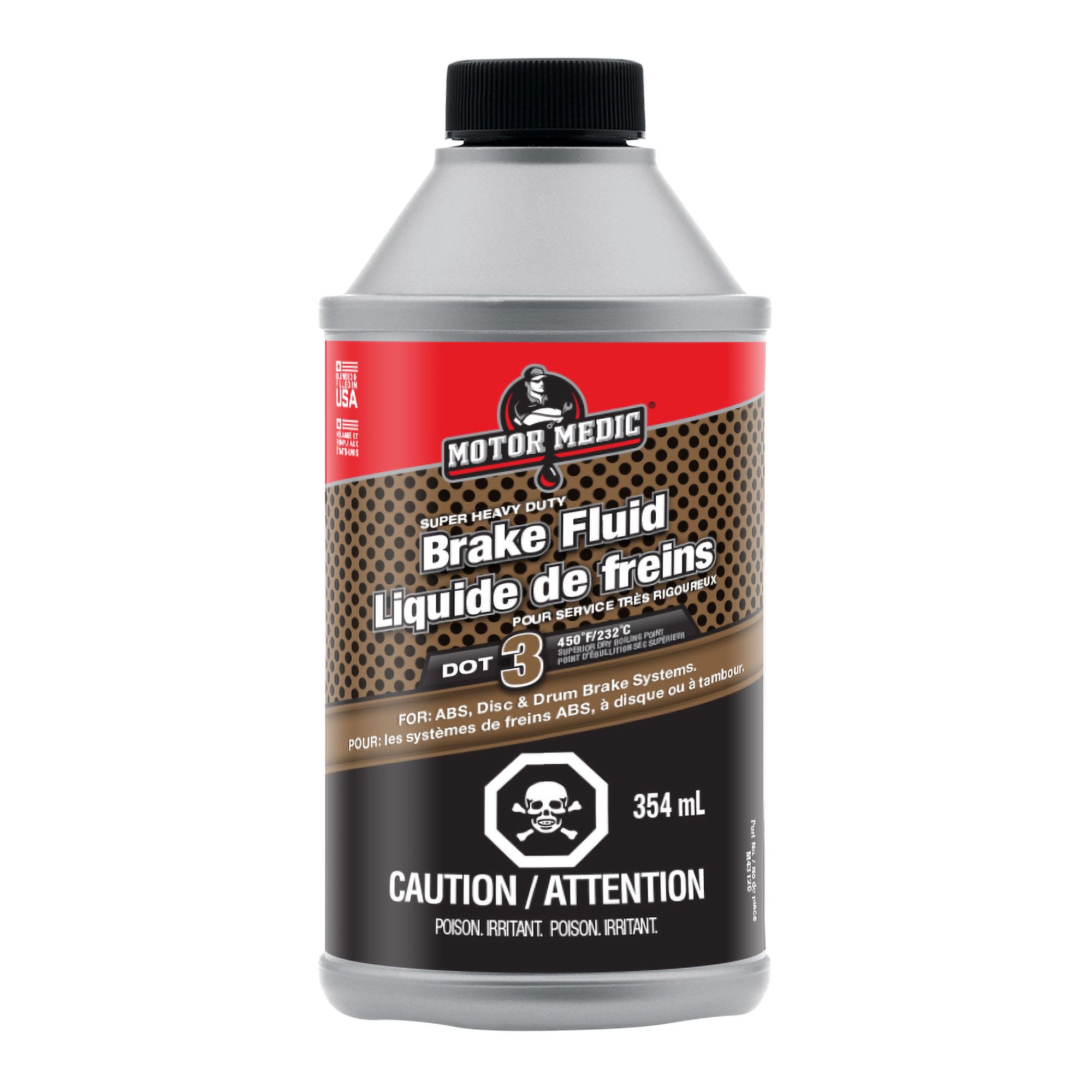Brake fluid - 354 ml from MOTOR MEDIC | BMR