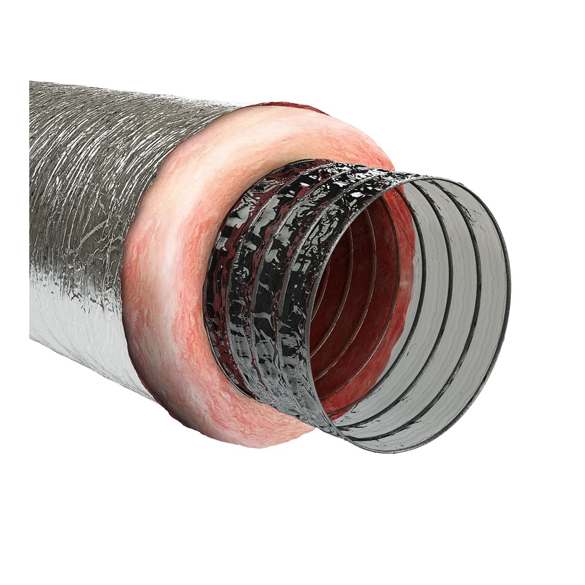Conduit d'air en polyester à deux plis, 4" x 10' de IMPERIAL | BMR