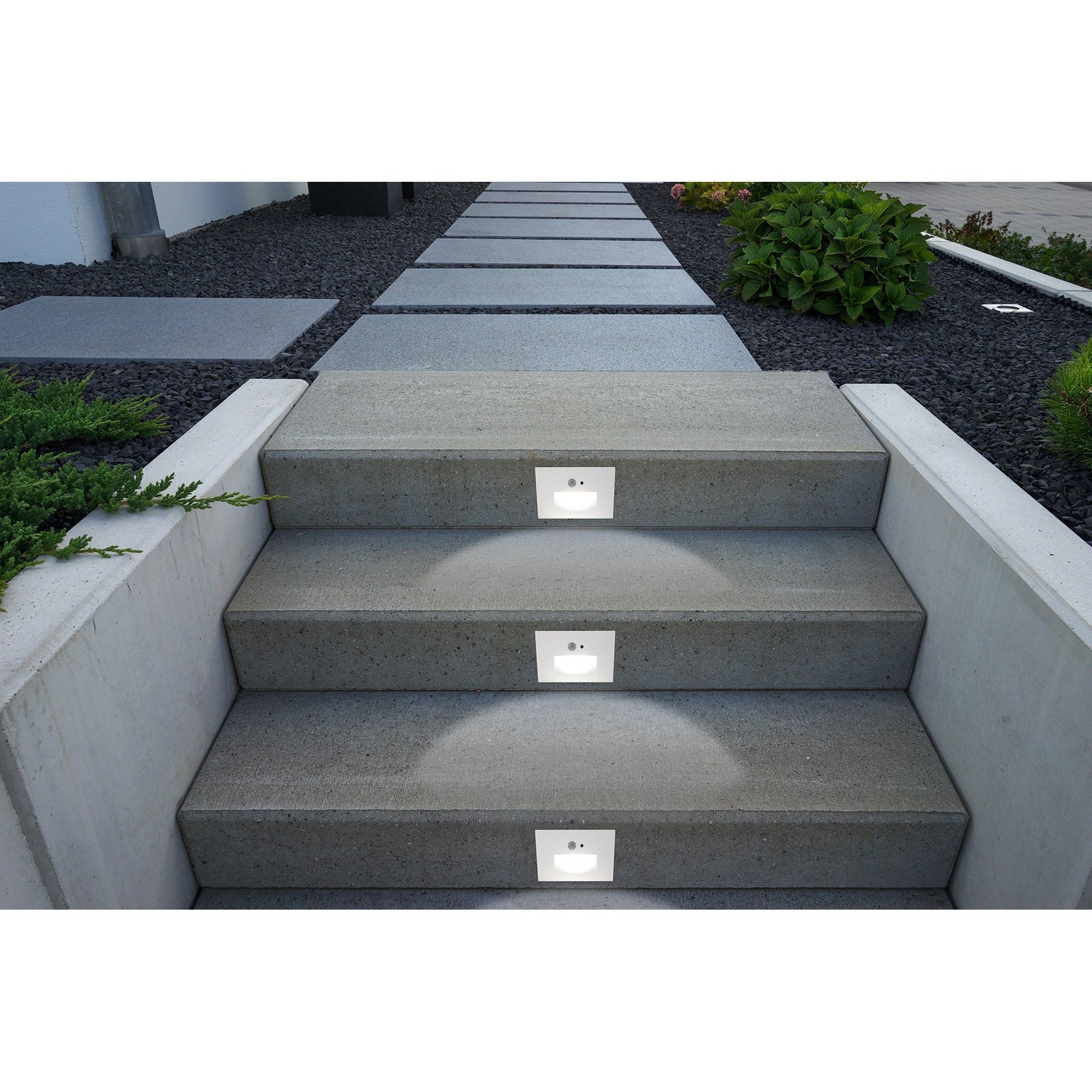 Integrated LED Step Light - White from BAZZ | BMR
