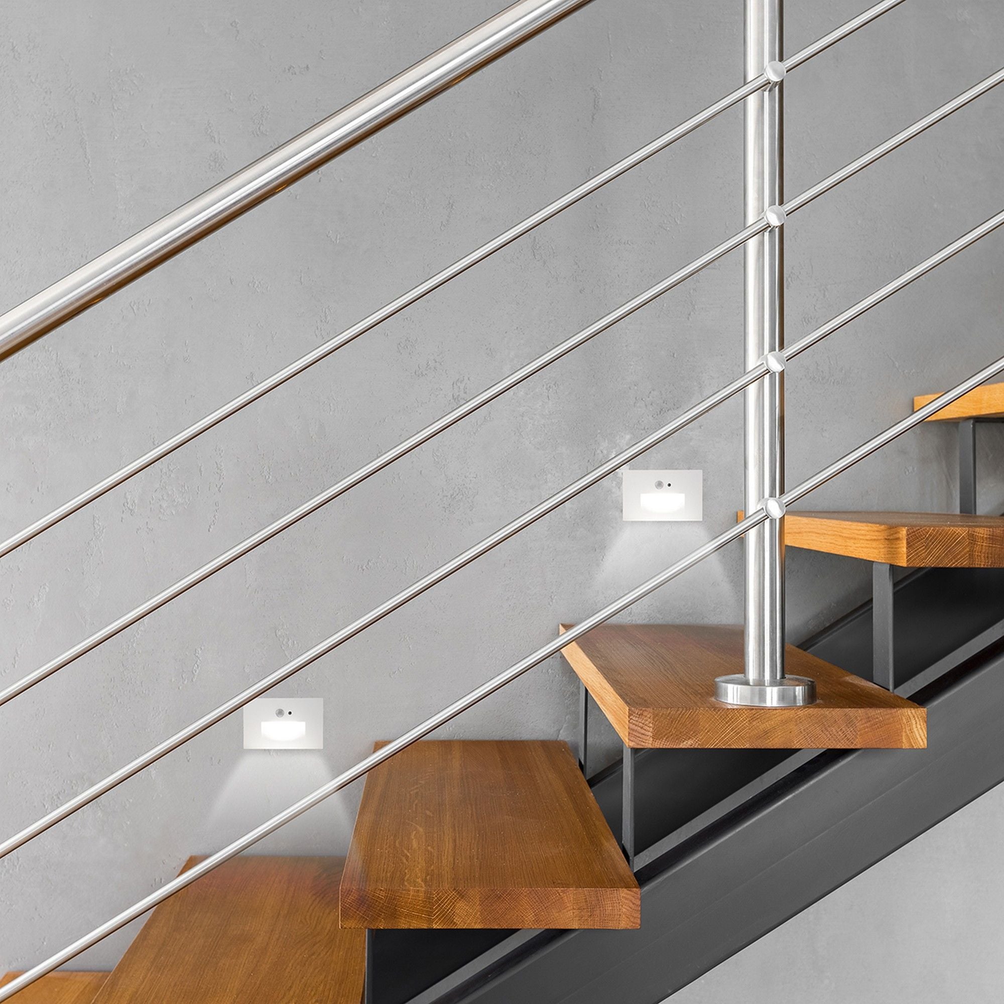 Integrated LED Step Light - White from BAZZ | BMR