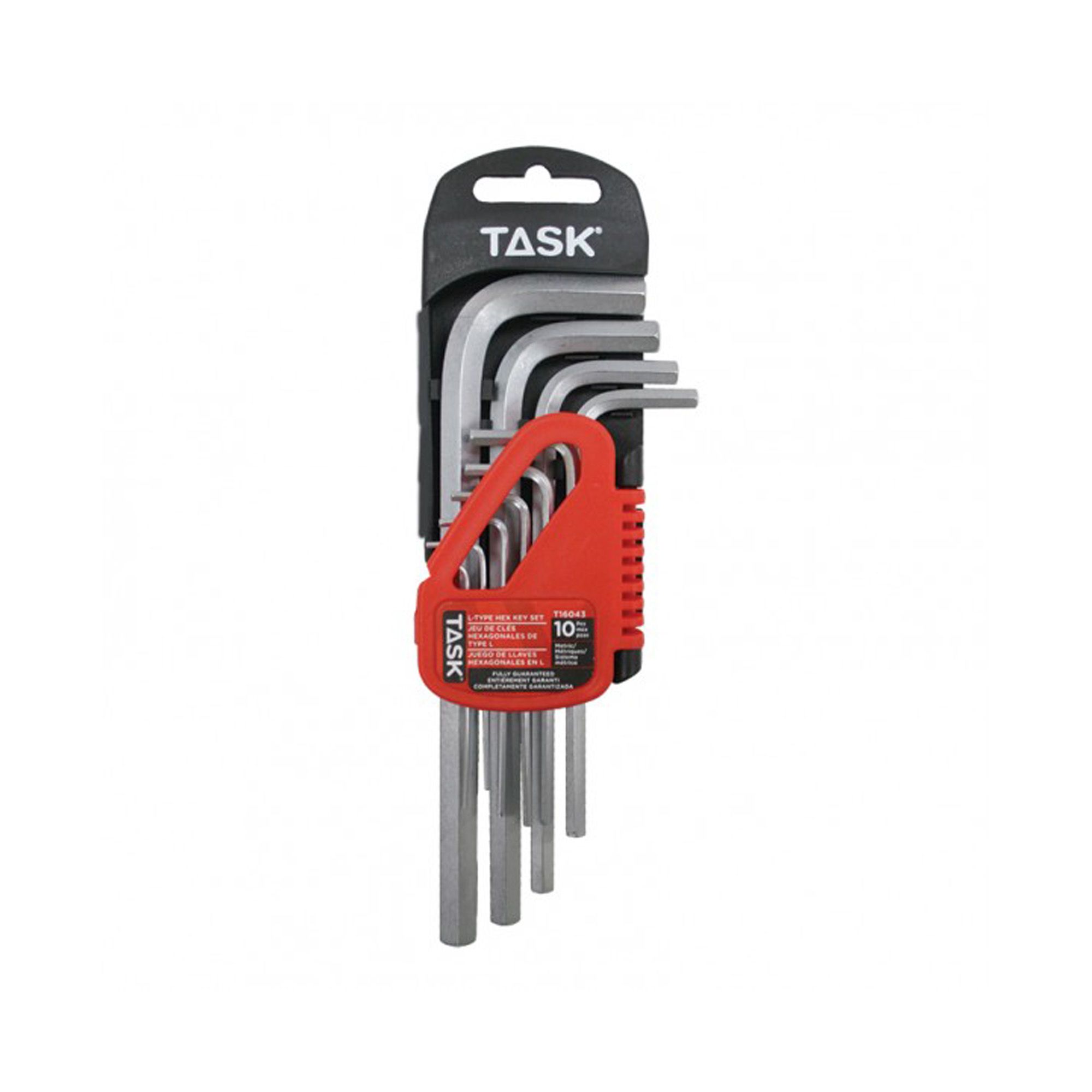 10pc Metric Long L-Type Hex Key Set from TASK | BMR