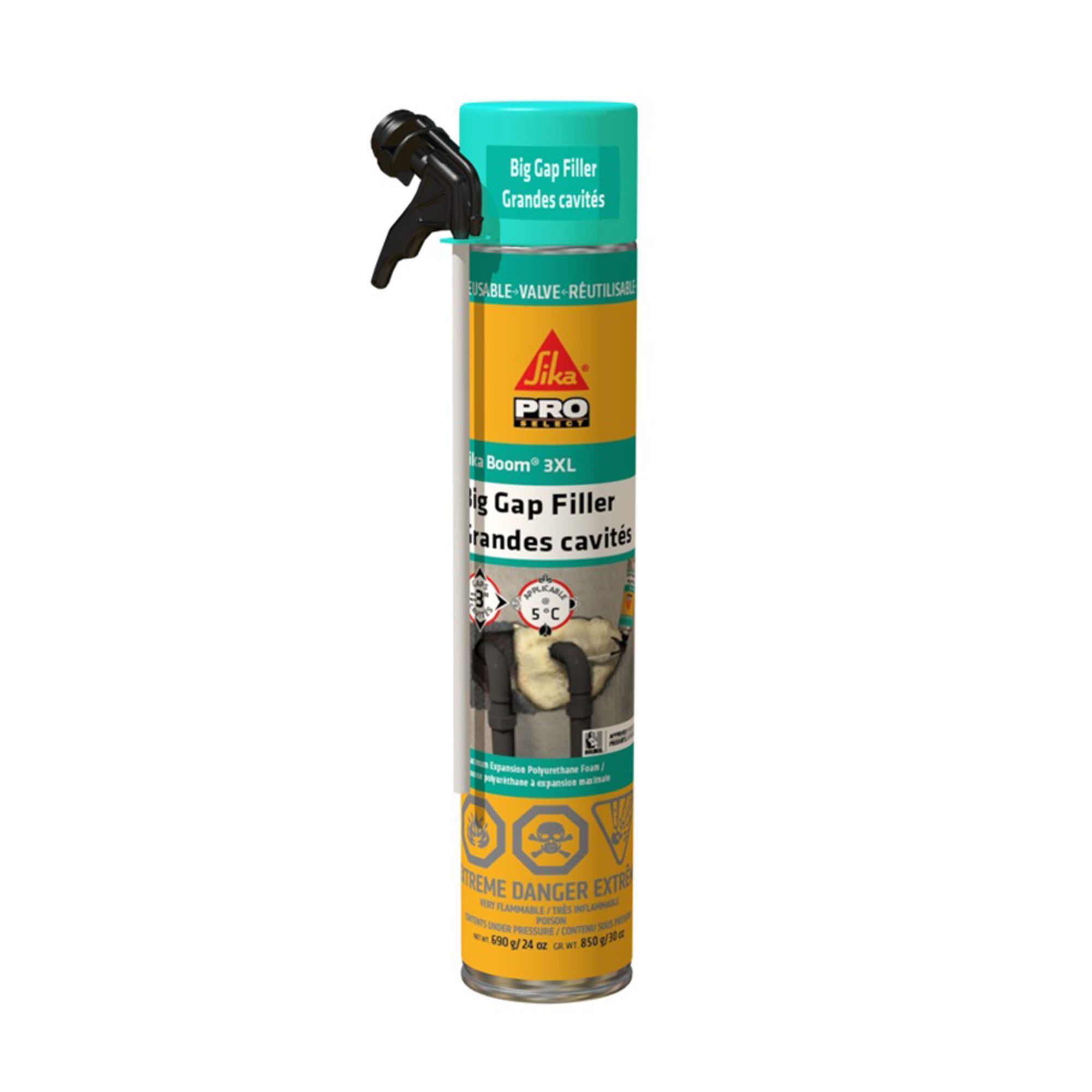 Sika Boom - 130 3XL Big Gap Filler - 850 g from SIKA | BMR