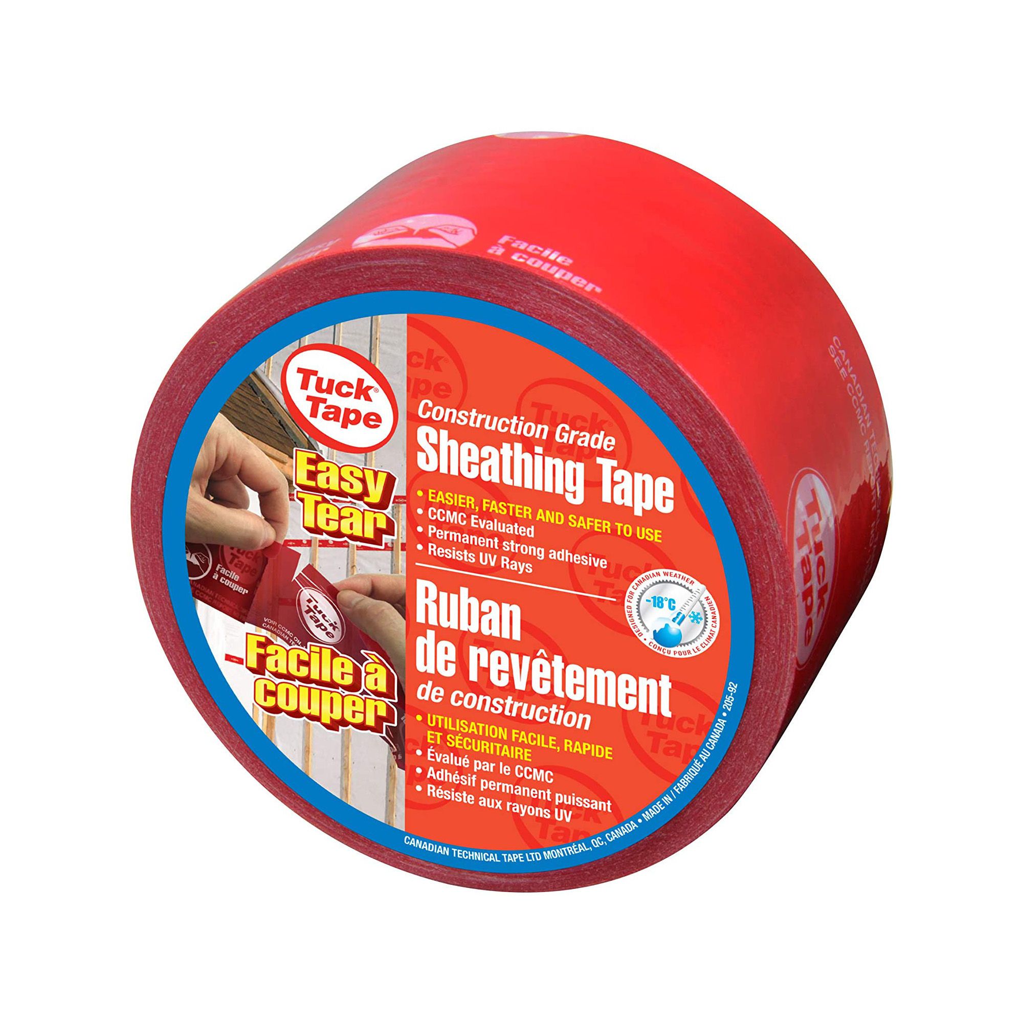 Red Sheathing TUCK TAPE Easy Tear 55 m from TUCK TAPE | BMR