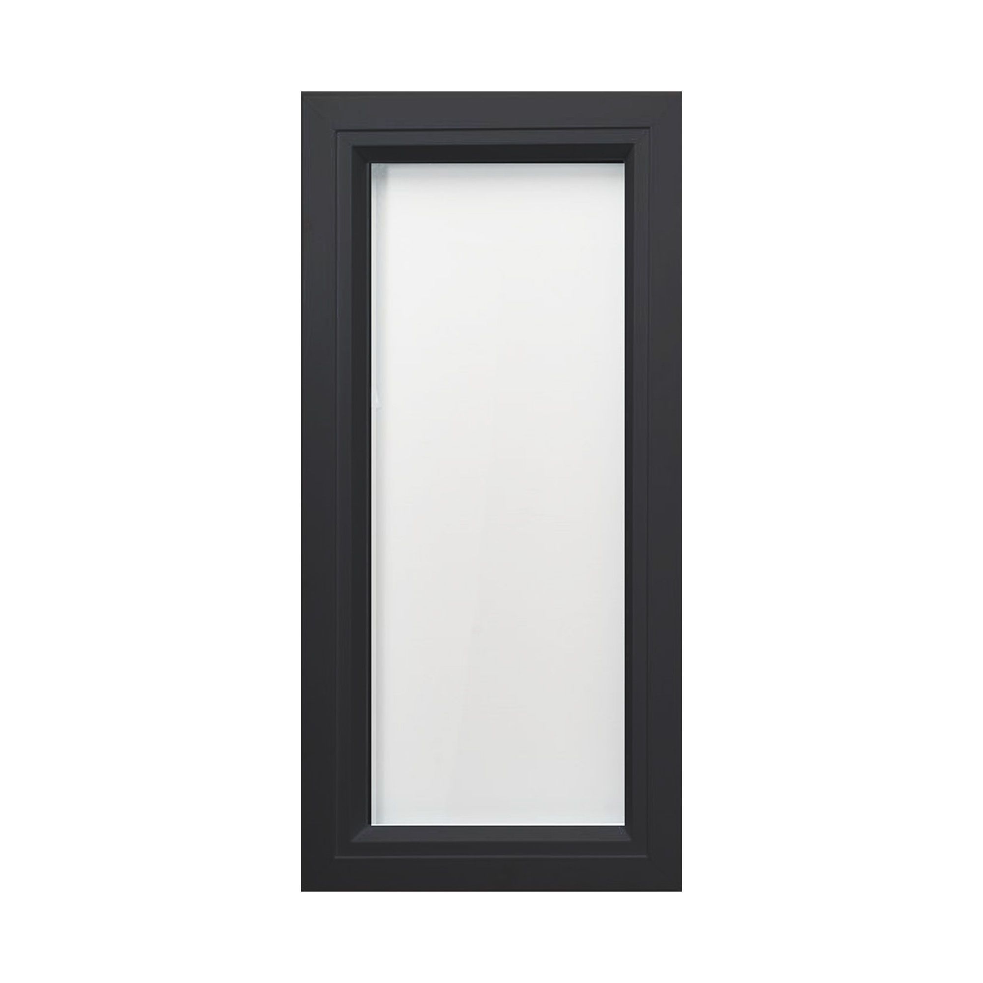 Shed Window - Black - 17" x 35" x 2.5" from PRESTOFEN | BMR
