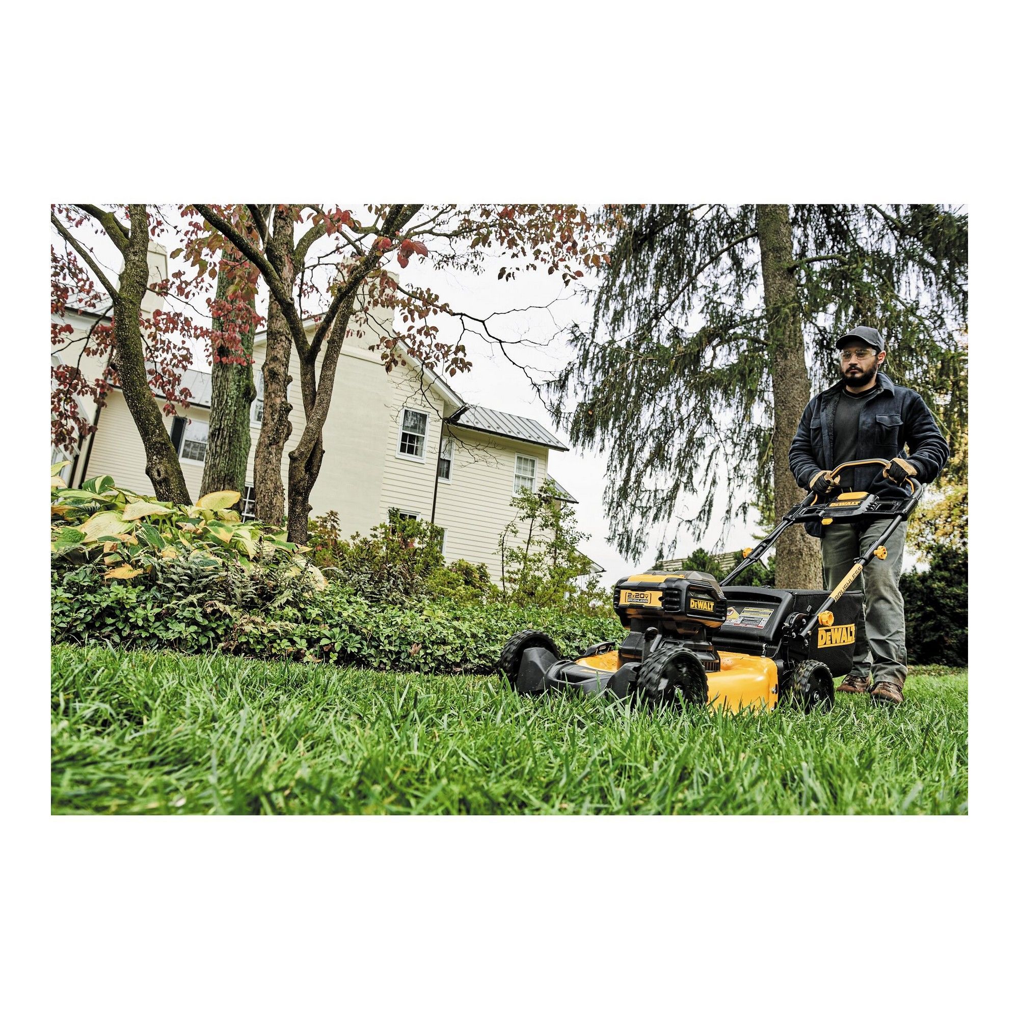 Tondeuse électrique sans fil 21 1/2" à moteur sans balai 2 x 20V MAX de DEWALT | BMR