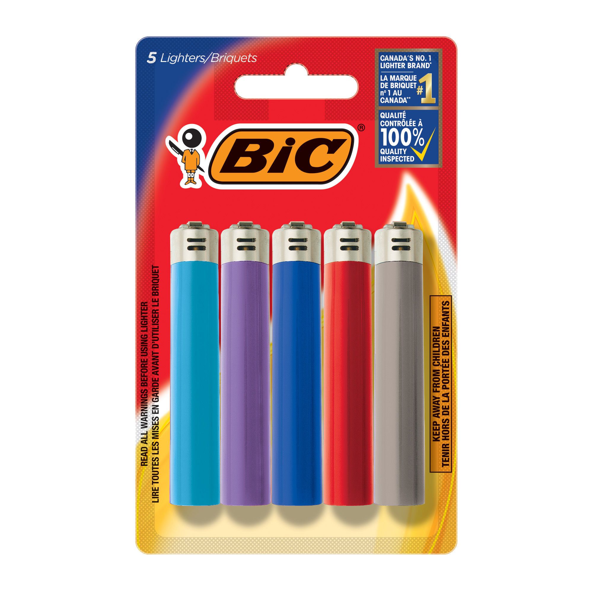 BIC Maxi Lighters, 5 Pack from BIC | BMR