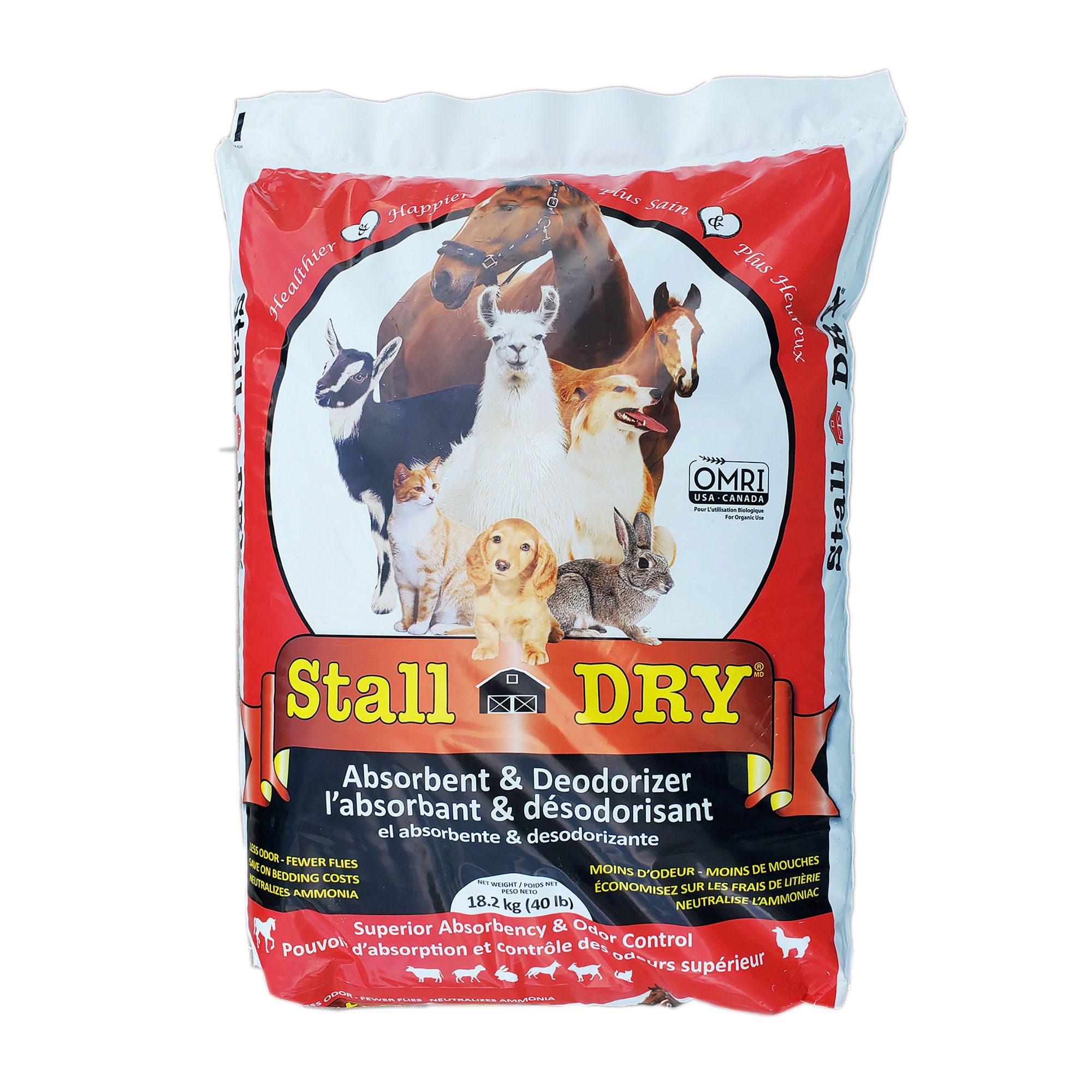 Stall DRY Absorbent & Deodorizer - 18.2 kg from STALL DRY | BMR