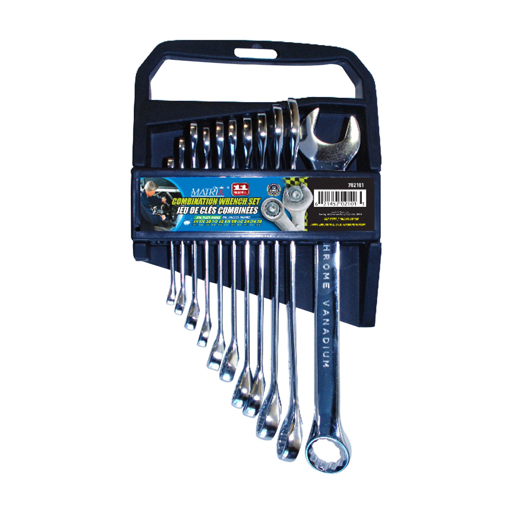 Metric Curved Wrench Set, 11 pieces from TOOLWAY | BMR