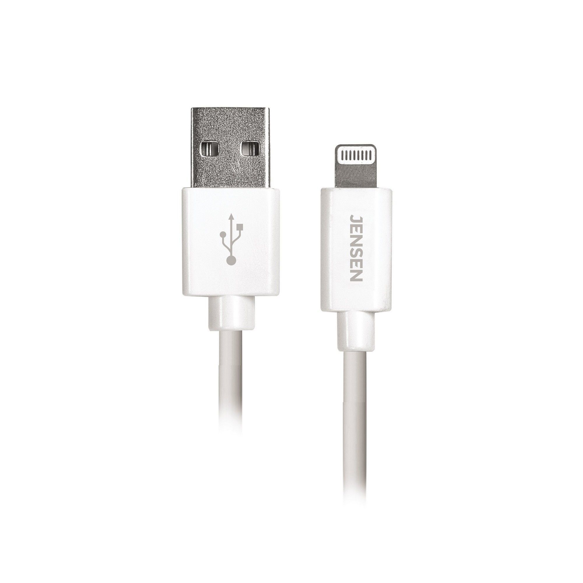 USB Lighting Charger - White - 4' from AUDIOVOX CANADA | BMR