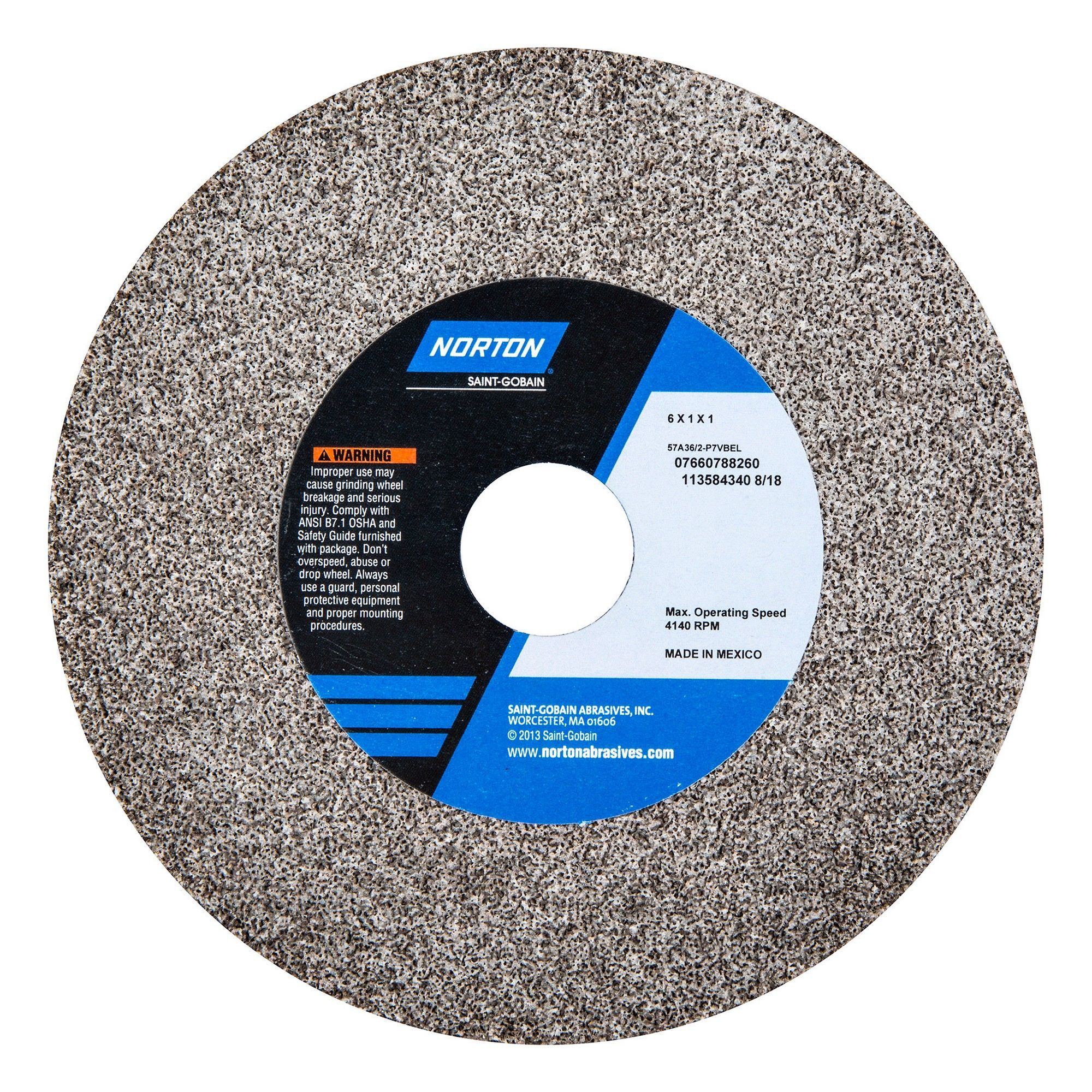 General Purpose Grinding Wheel Metal - Bench and Pedestal Wheel - 6 ...