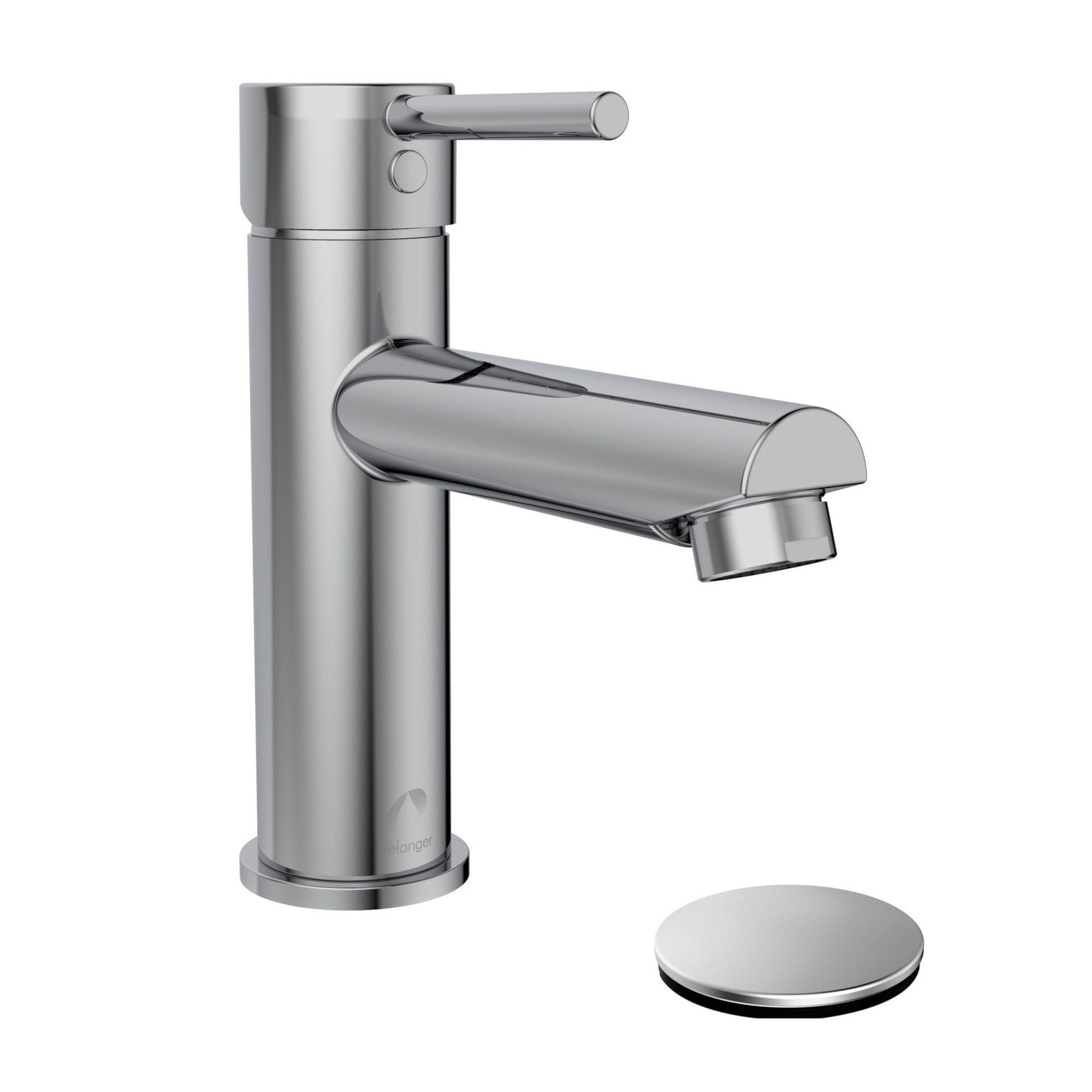 Delphi Bathroom Sink Faucet - 1 Lever - Polished Chrome - 4" Centerset ...