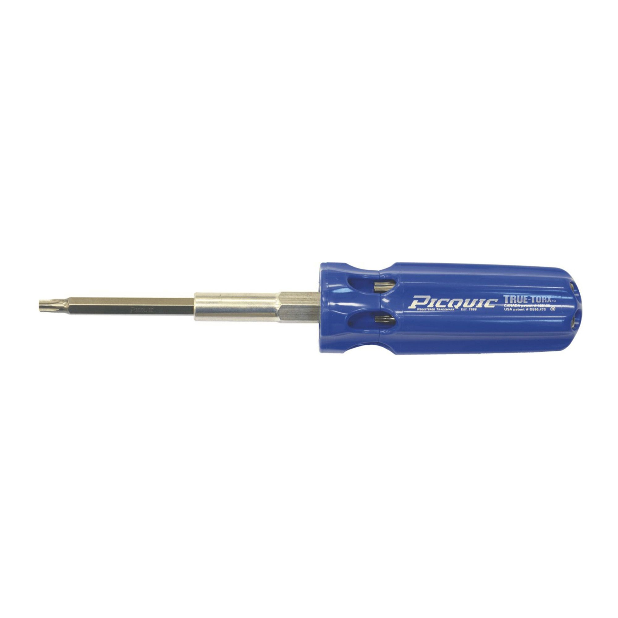 True Torx Screwdriver - 7 Bits from PICQUIC | BMR