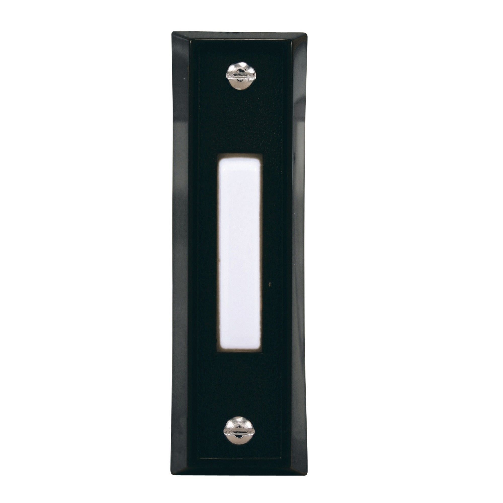 Wired Push Button Doorbell - with Small Button - Black from HEATH ...