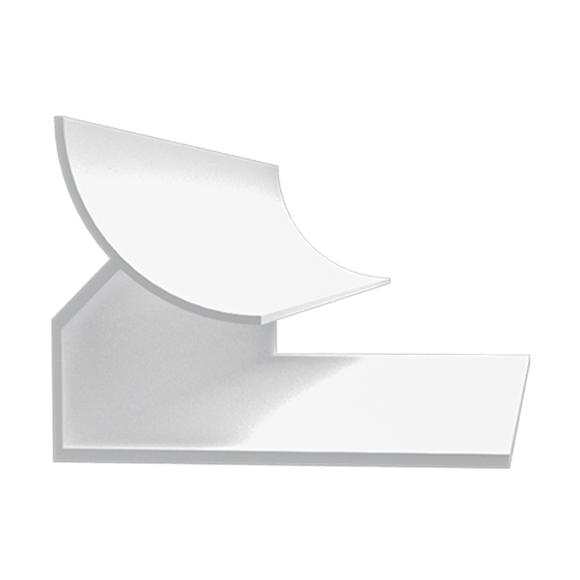 PVC Cove Style Inside Corner for Trusscore Wall&CeilingBoard Panel ...