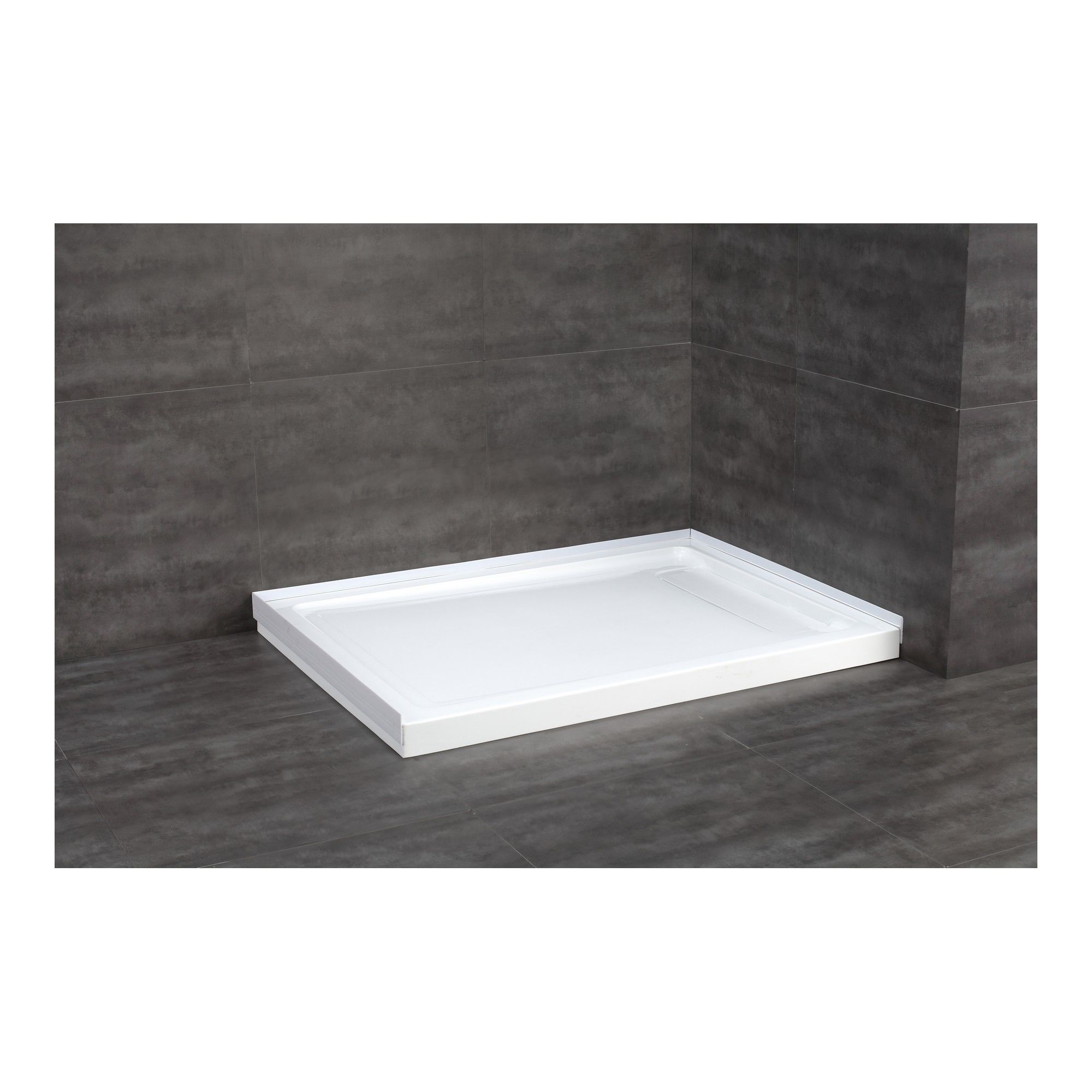 Shower Base - Erika - 48" x 32" - White from OVE DECORS | BMR