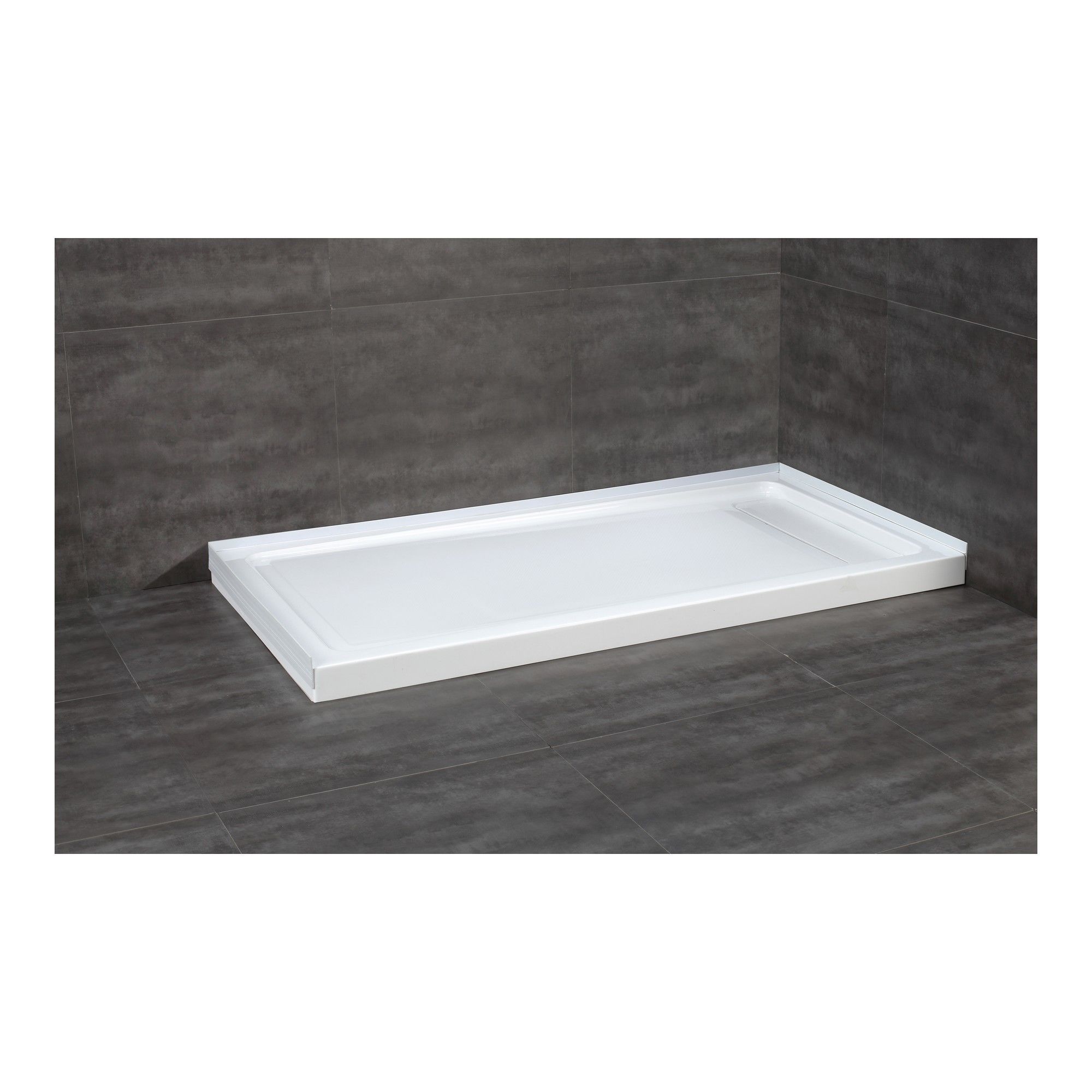 Shower Base - Erika - 60" x 32" - White from OVE DECORS | BMR