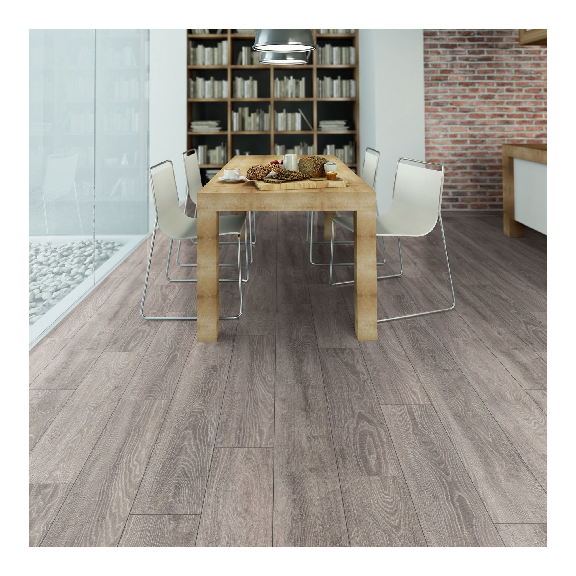 Laminate Flooring - AC4 - 12 mm - Euro - Danube - 8" x 51" from ...