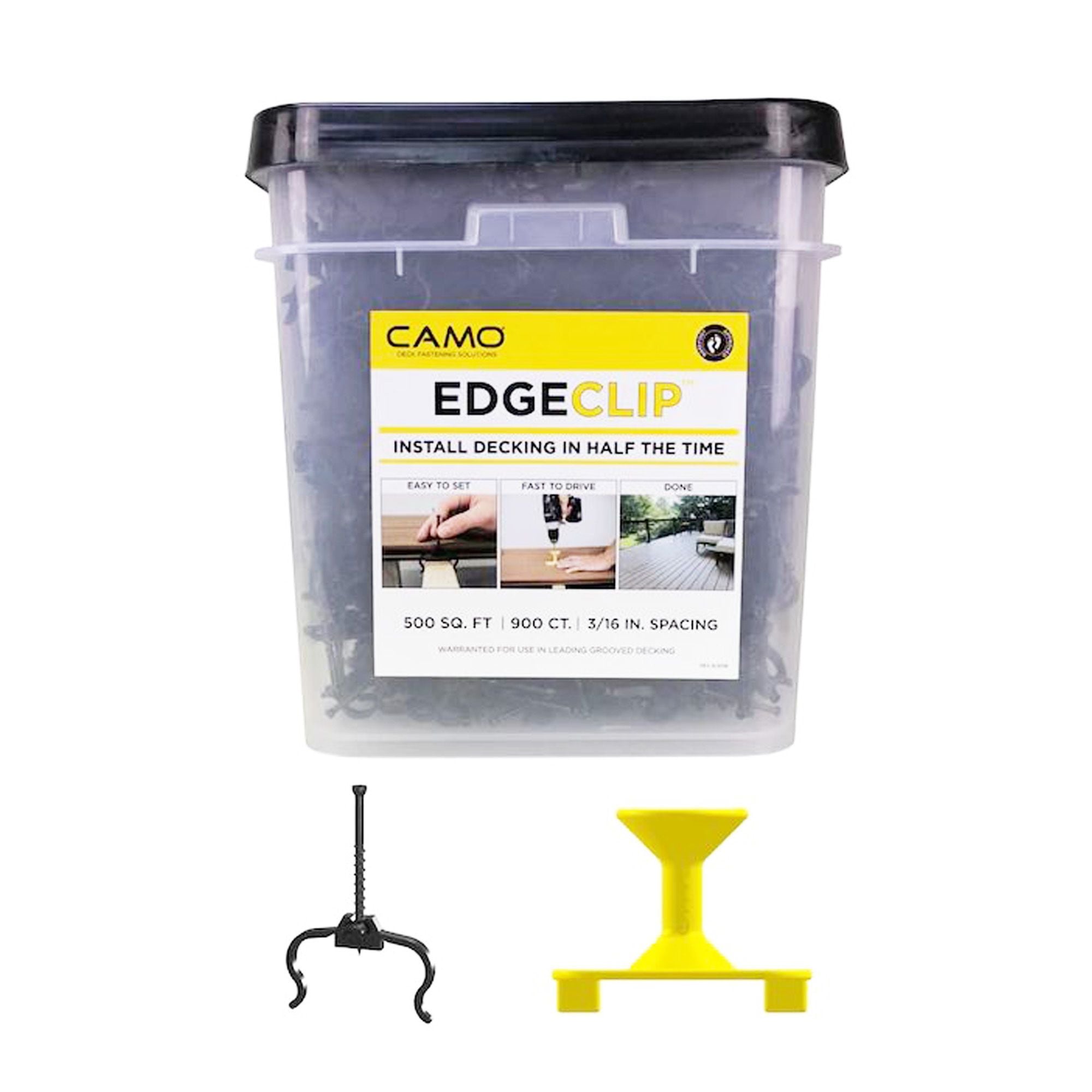 EDGE Clips - 900 per pack from CAMO | BMR