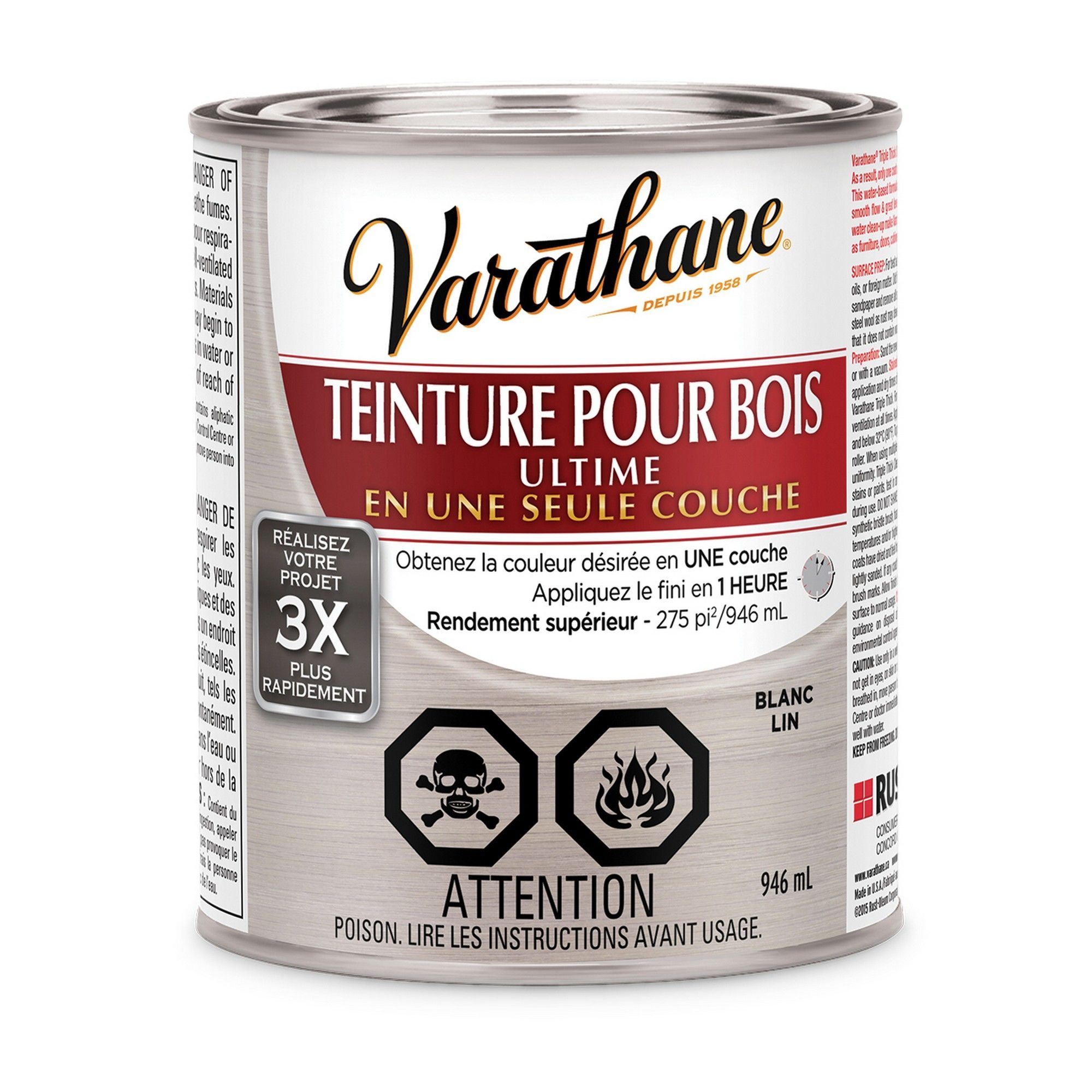 Ultimate Wood Stain - Linen White - 946 ml from VARATHANE | BMR