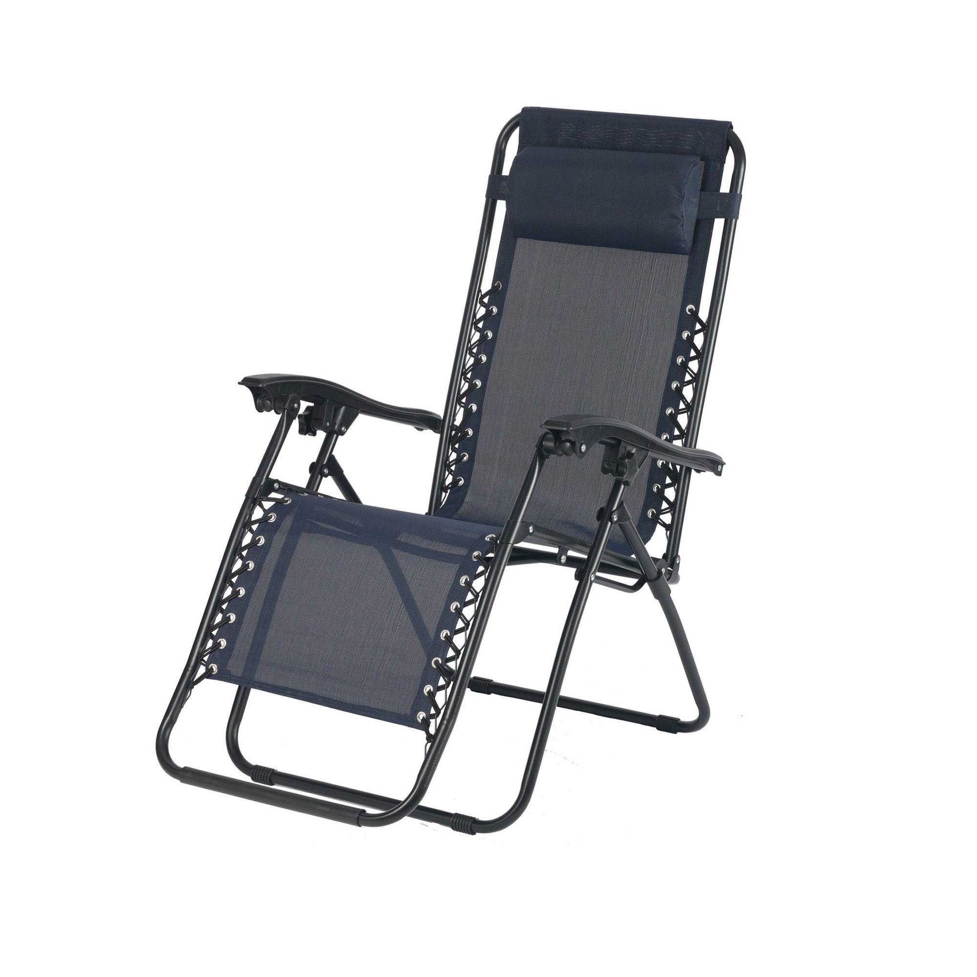 Relax Multi-Position Chair - 65 x 91 x 113 cm - Navy from FIXEL | BMR