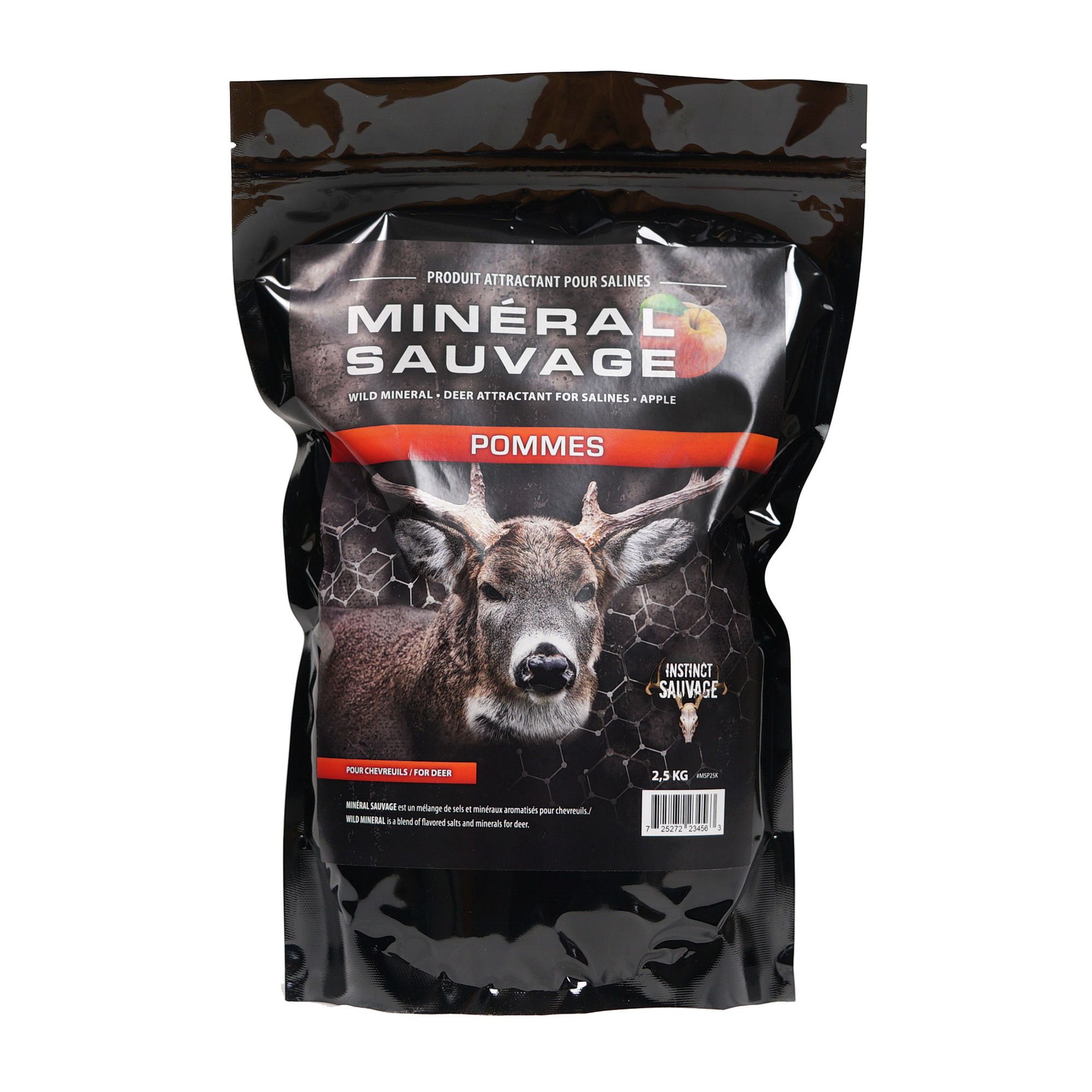 Minéral Sauvage Deer Salt and Minerals - Apple - 2.5 kg from INSTINCT ...