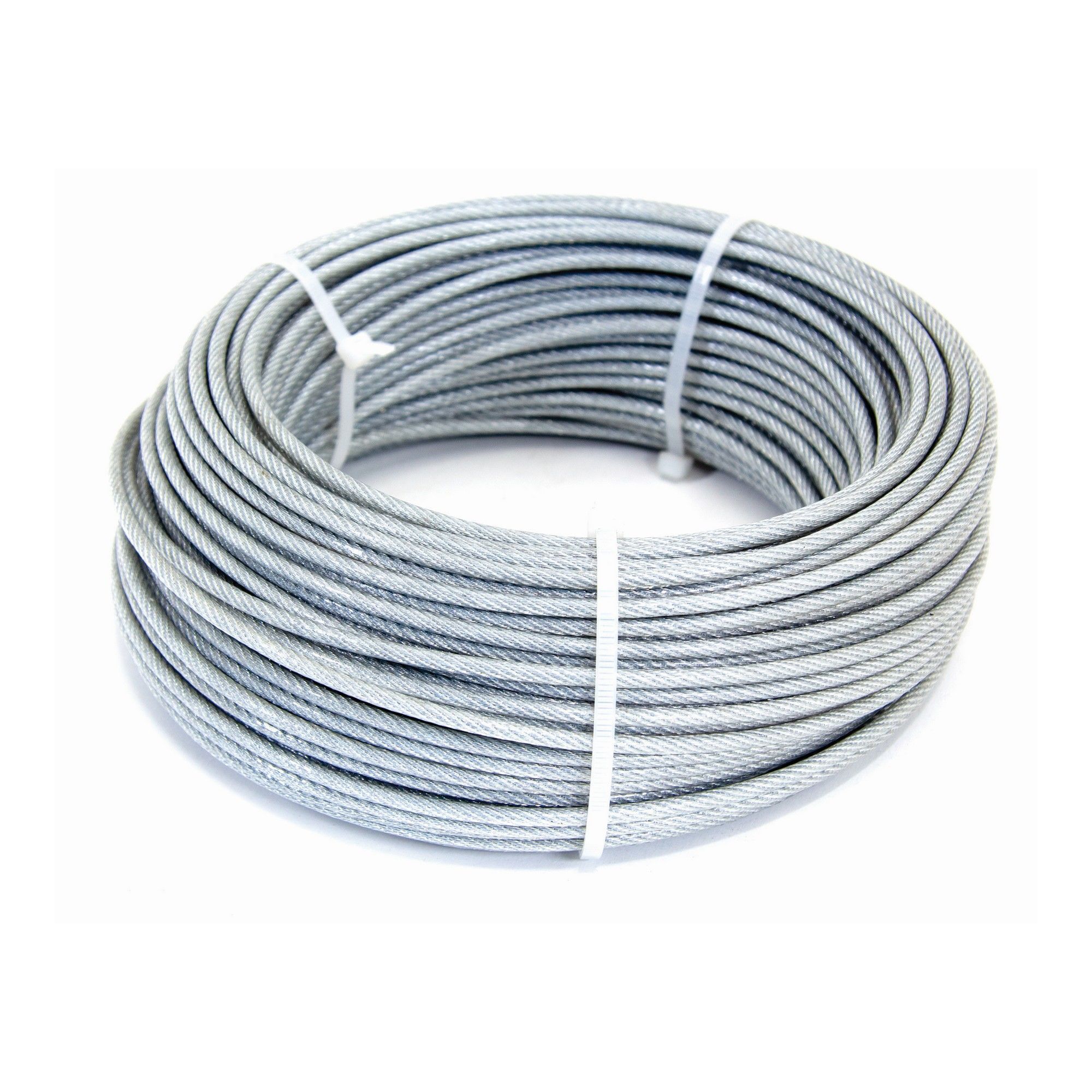 PVC Coated Clothesline Wire, 1/8" x 50' from KINGCORD | BMR
