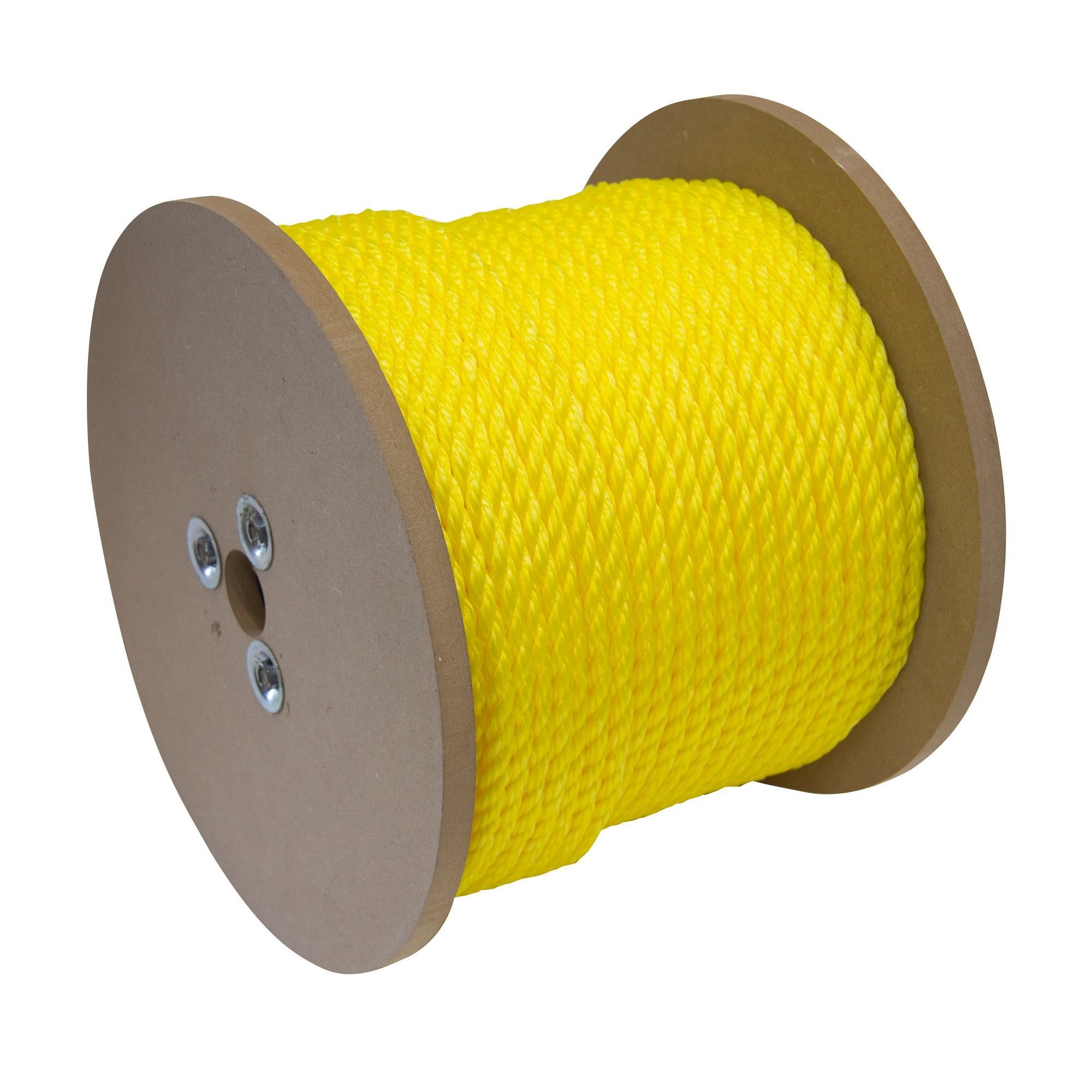 Twisted Polypropylene Rope - Yellow - 3/8" x 400' from KINGCORD | BMR