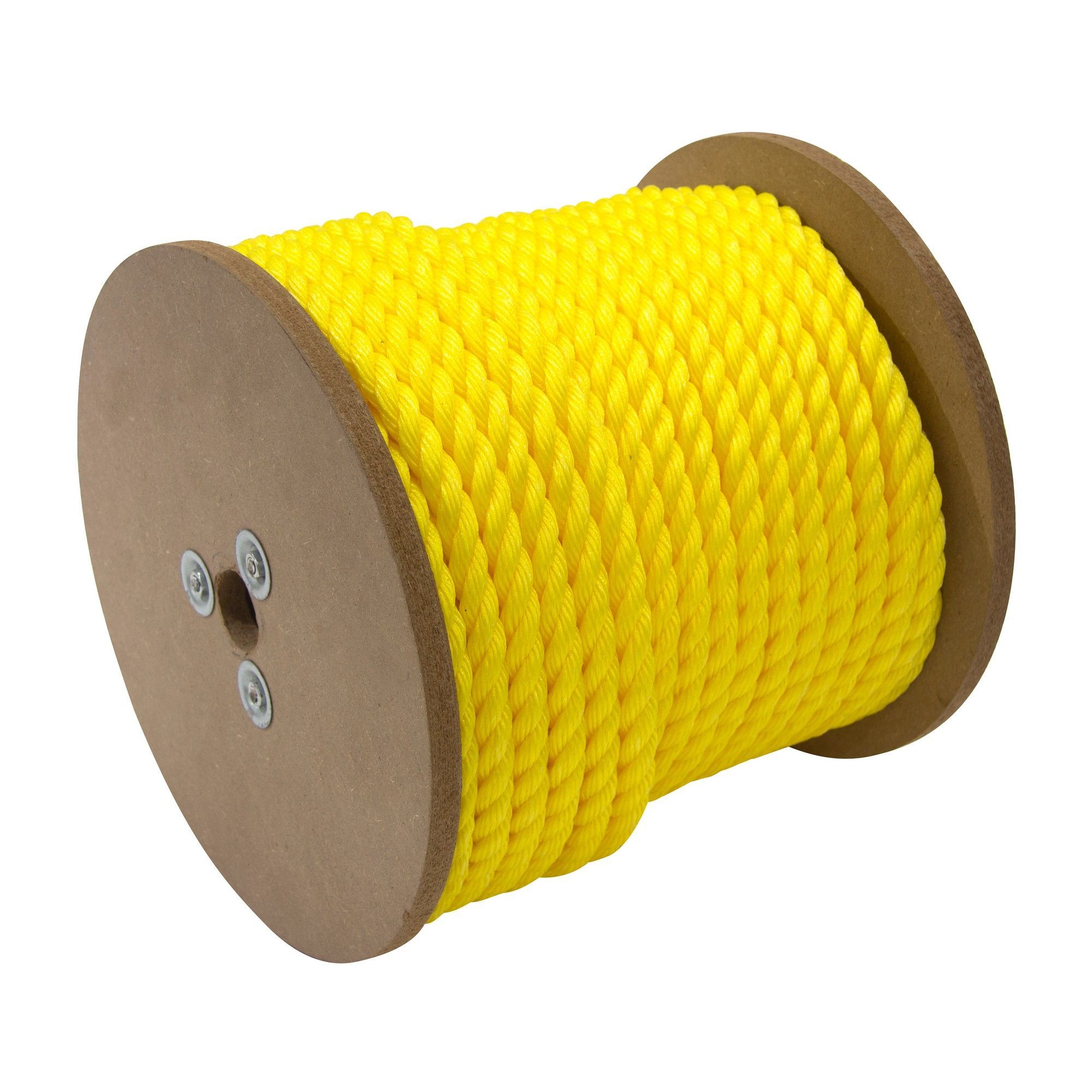 Twisted Polypropylene Rope - Yellow - 5/8" x 200' from KINGCORD | BMR