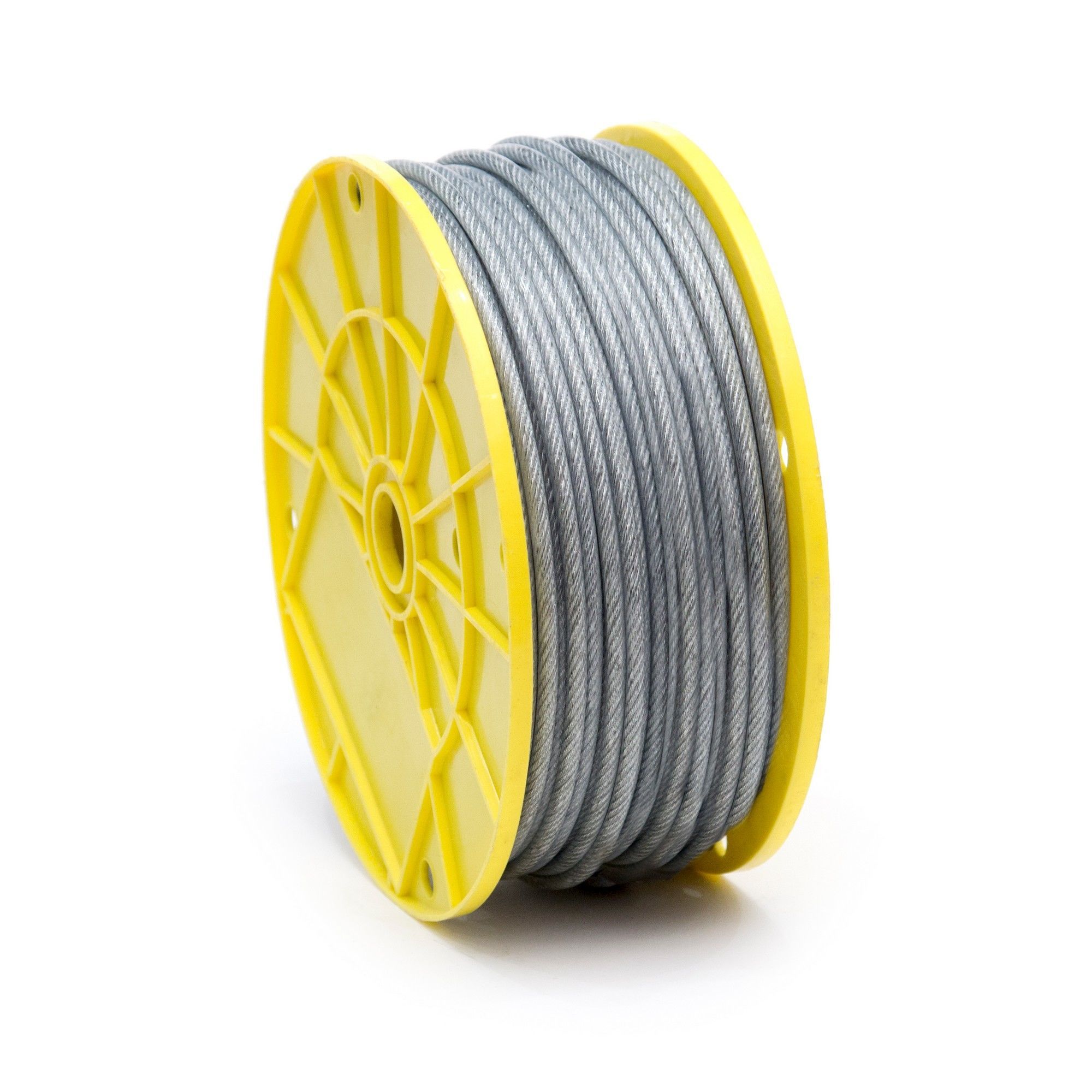 Aircraft Cable - PVC Coated Galvanised Steel - 7 x 7 - 1/8 to 3/16" x ...