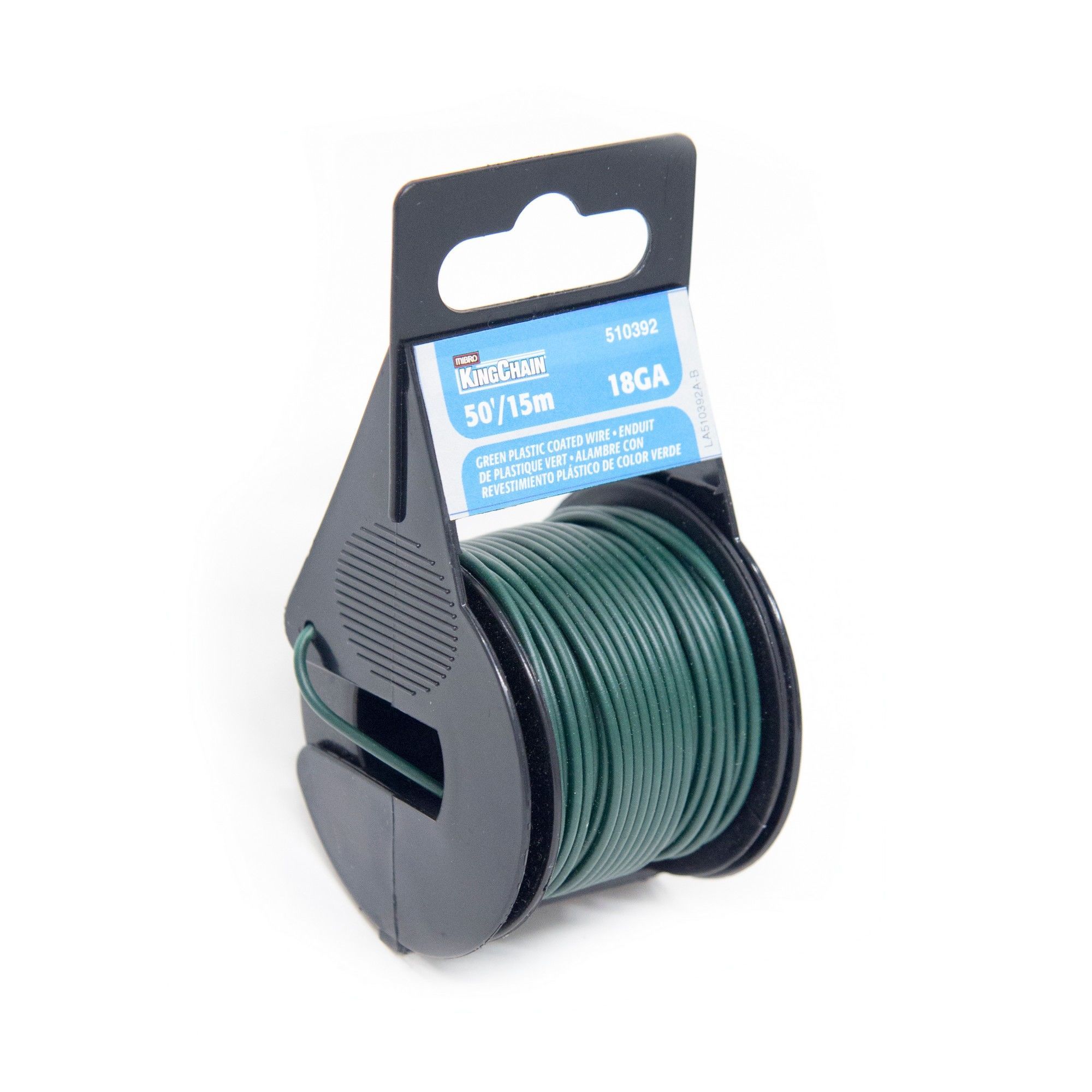 Fil métallique décoratif, PVC, calibre 18, 50' de KINGCHAIN | BMR