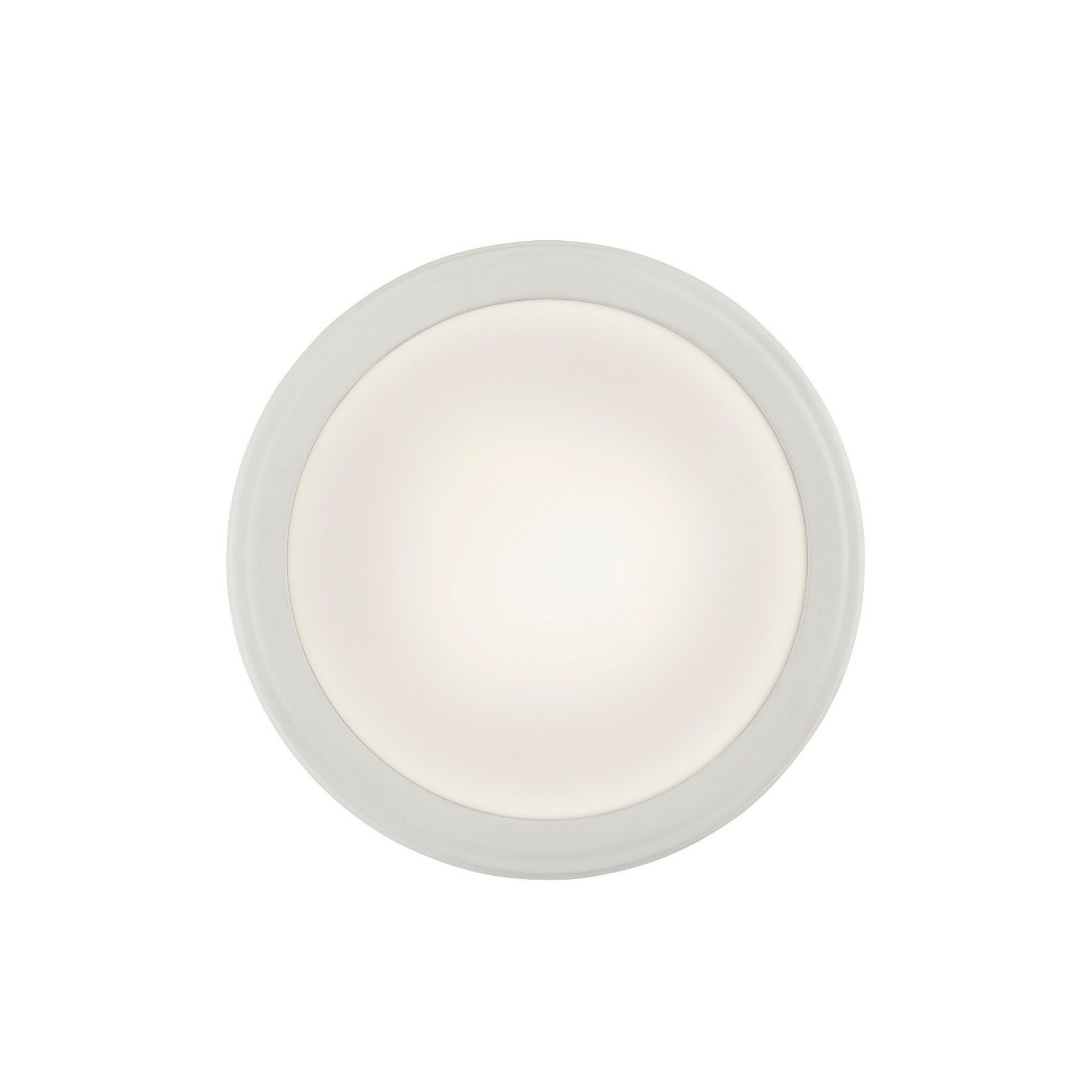 Roomside Series Bathroom Decorative Ventilation Fan - Round Flat Panel ...