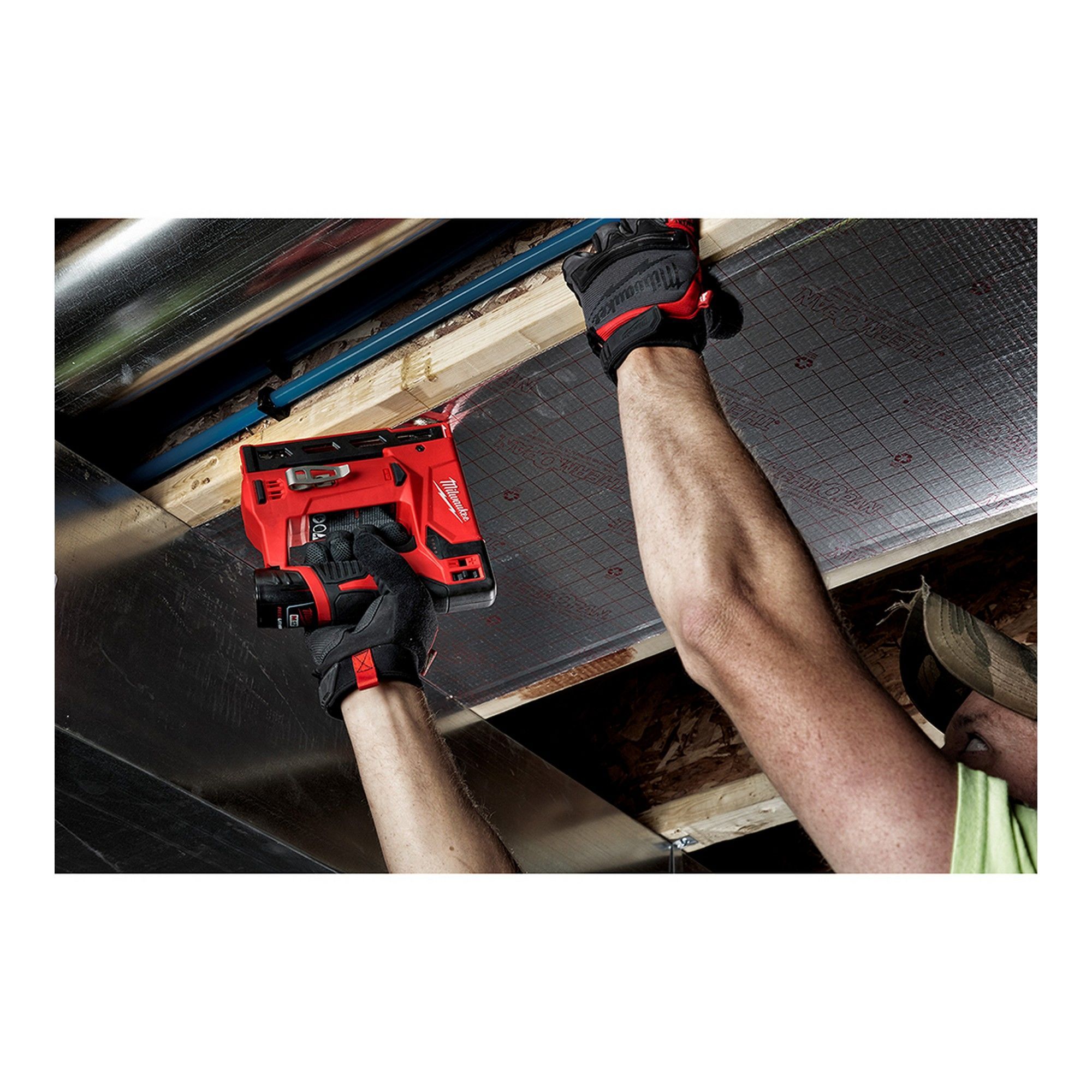 M12 12 V Lithium-Ion Cordless 3/8" Crown Stapler - Tool Only from ...