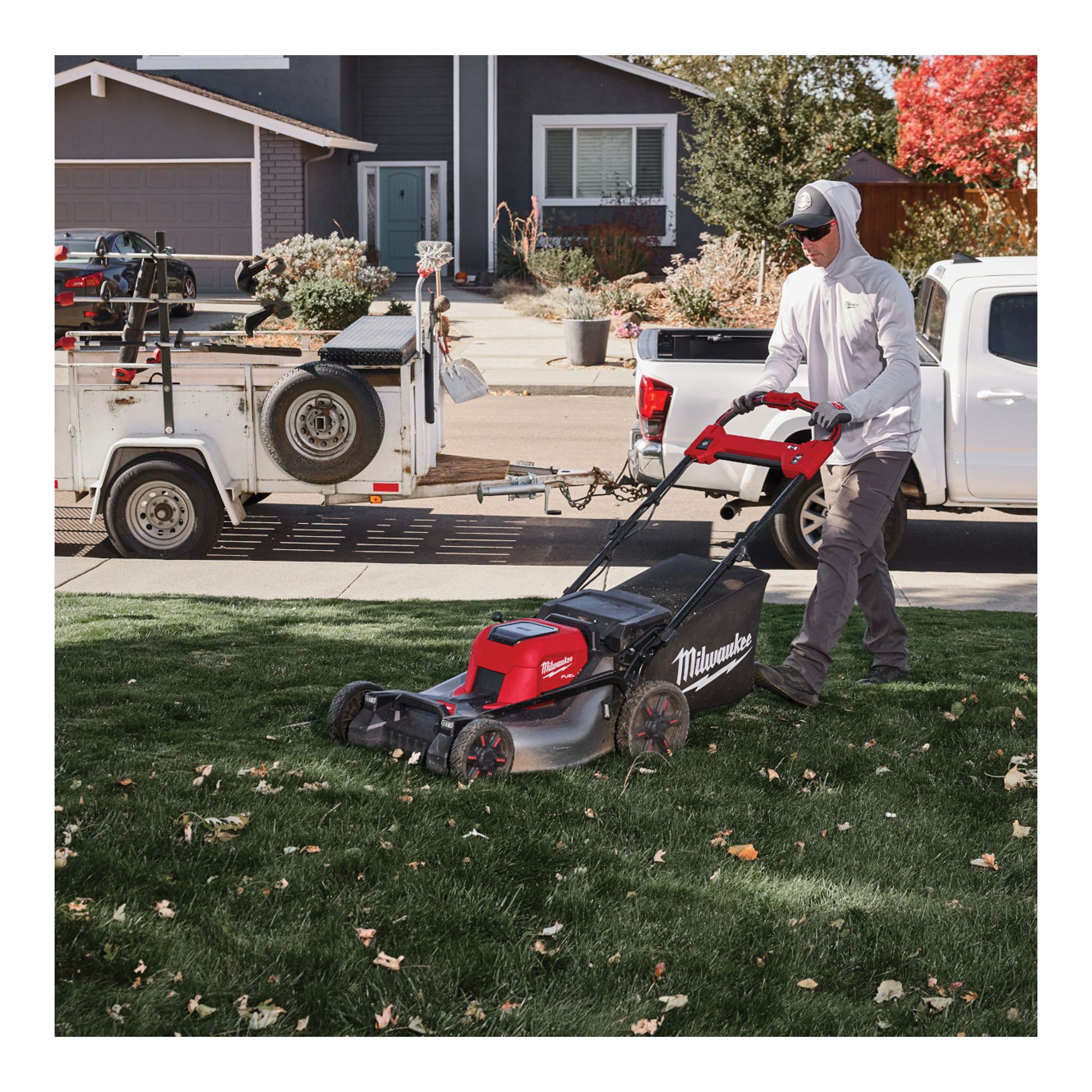 M18 FUEL 18 V Lithium-Ion Brushless Cordless 21" Self-Propelled Dual ...