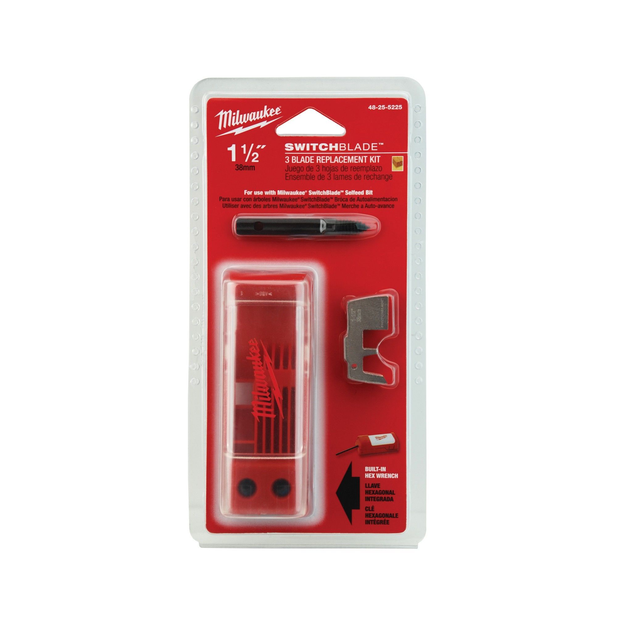 3-Blade Replacement Kit - SwitchBlade - 1 1/2" from MILWAUKEE | BMR