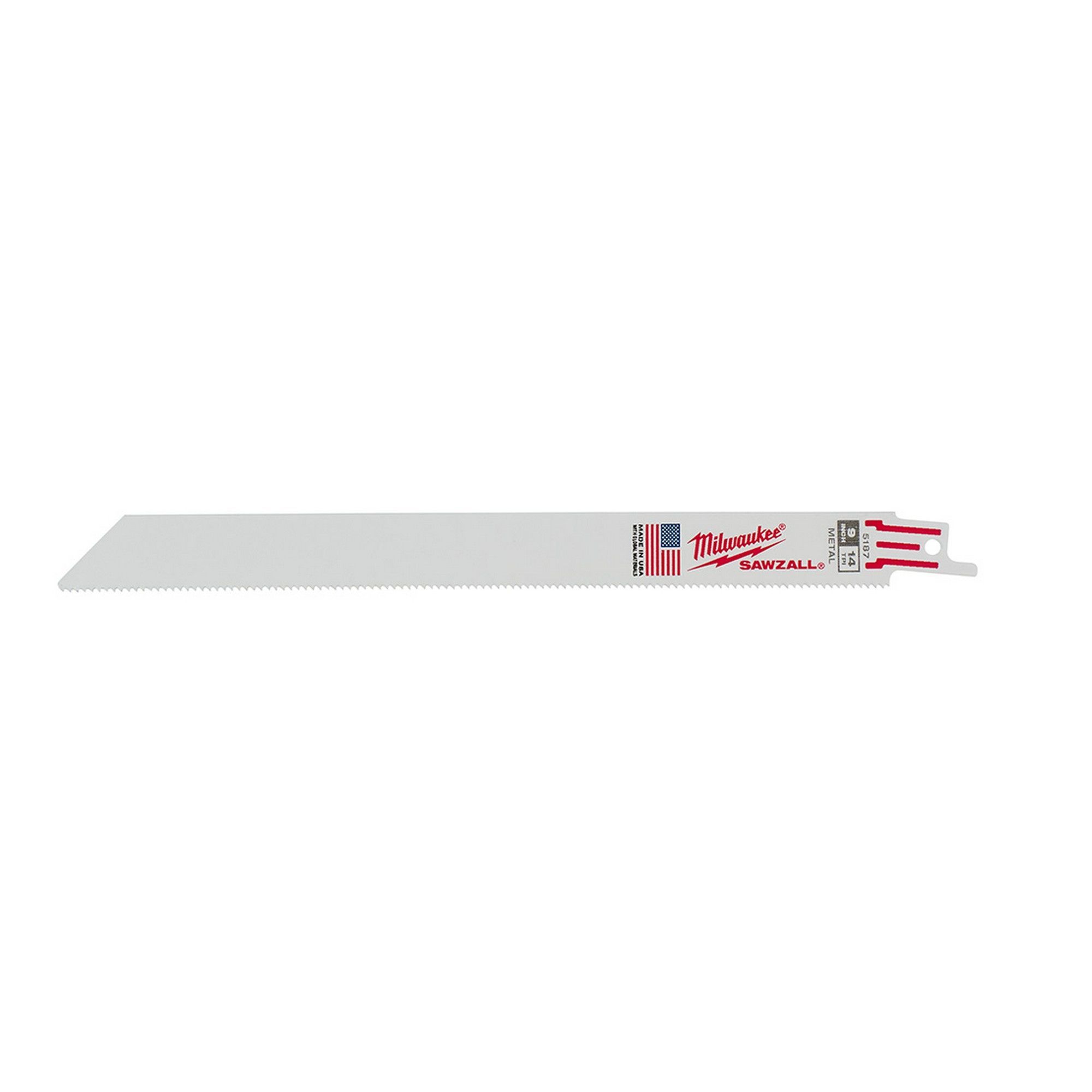 Alternative Saw Blade - Thin Kerf Sawzall - 9" - 14 TPI - 5/Pkg from ...