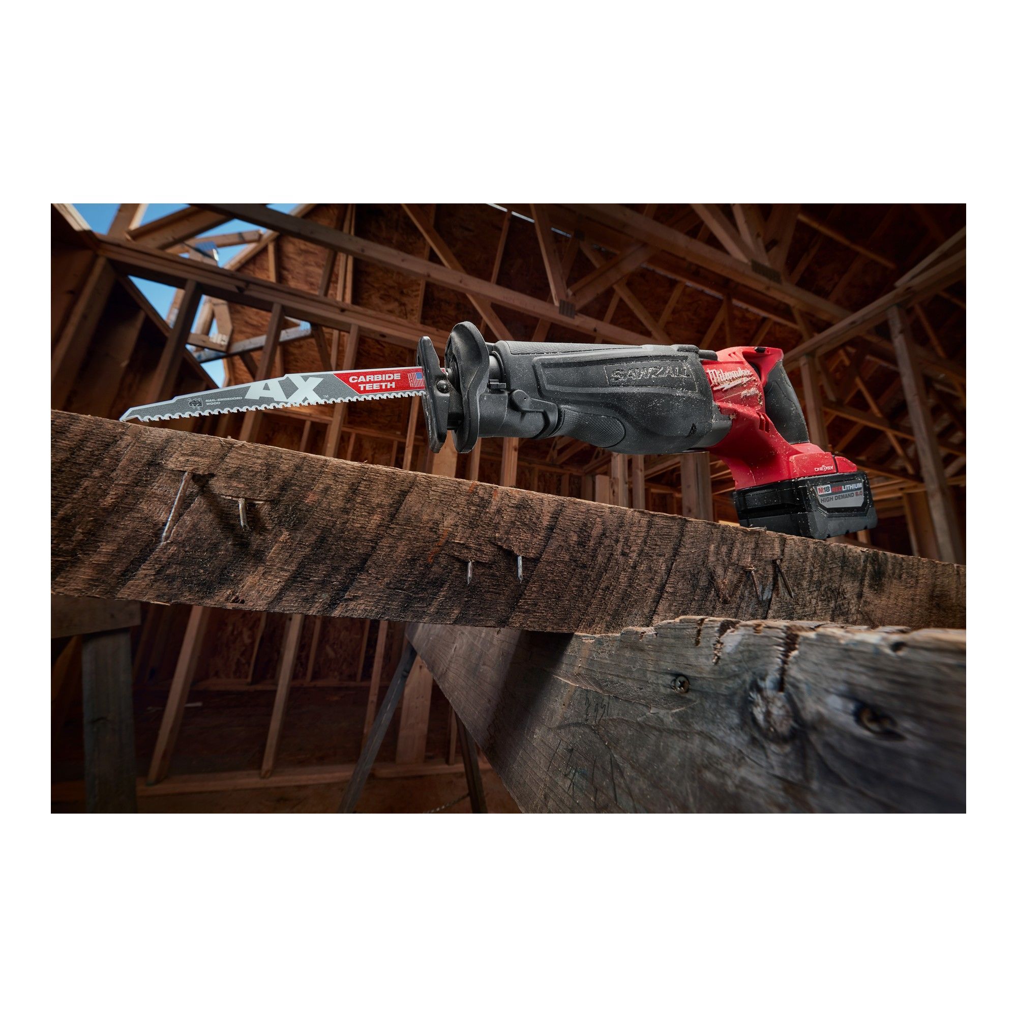 Alternative Saw Blade - The Ax Sawzall - 6" - 5 TPI from MILWAUKEE | BMR