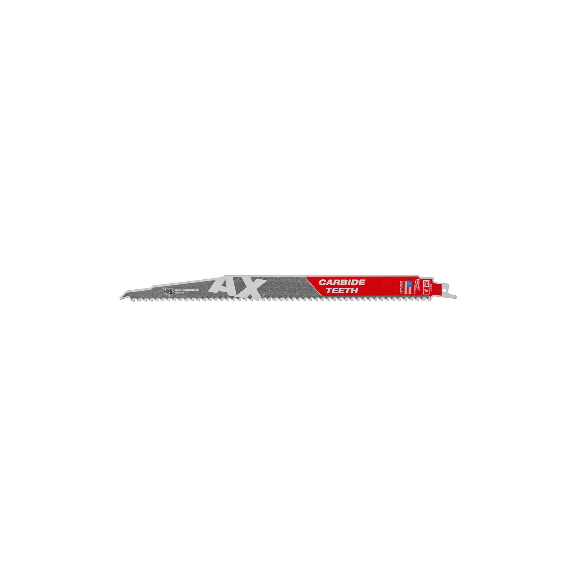Alternative Saw Blade - The Ax Sawzall - 12" - 5 TPI from MILWAUKEE | BMR