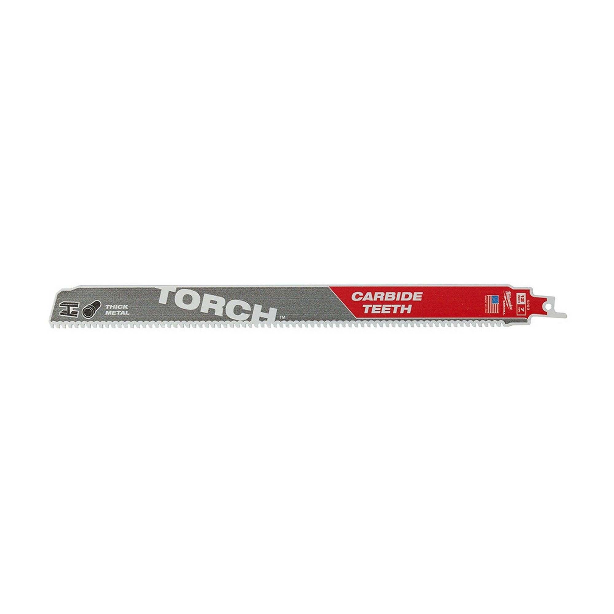 Alternative Saw Blade - The Ax Sawzall - 12" - 7 TPI from MILWAUKEE | BMR