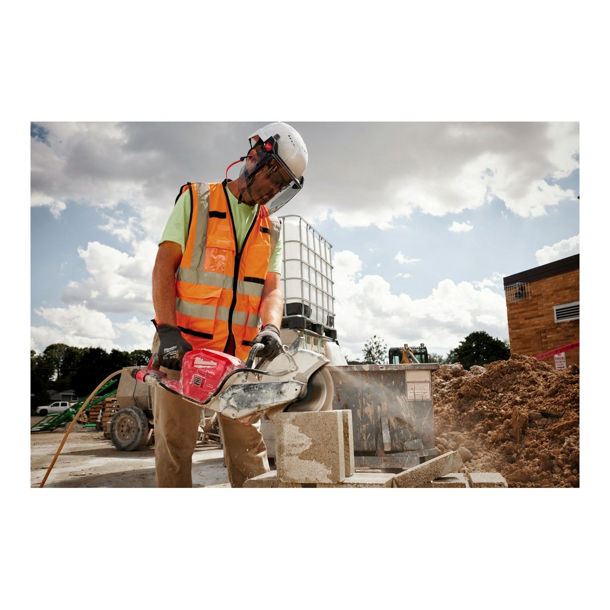 BOLT Face Shield - Clear Dual Coat Lens from MILWAUKEE | BMR