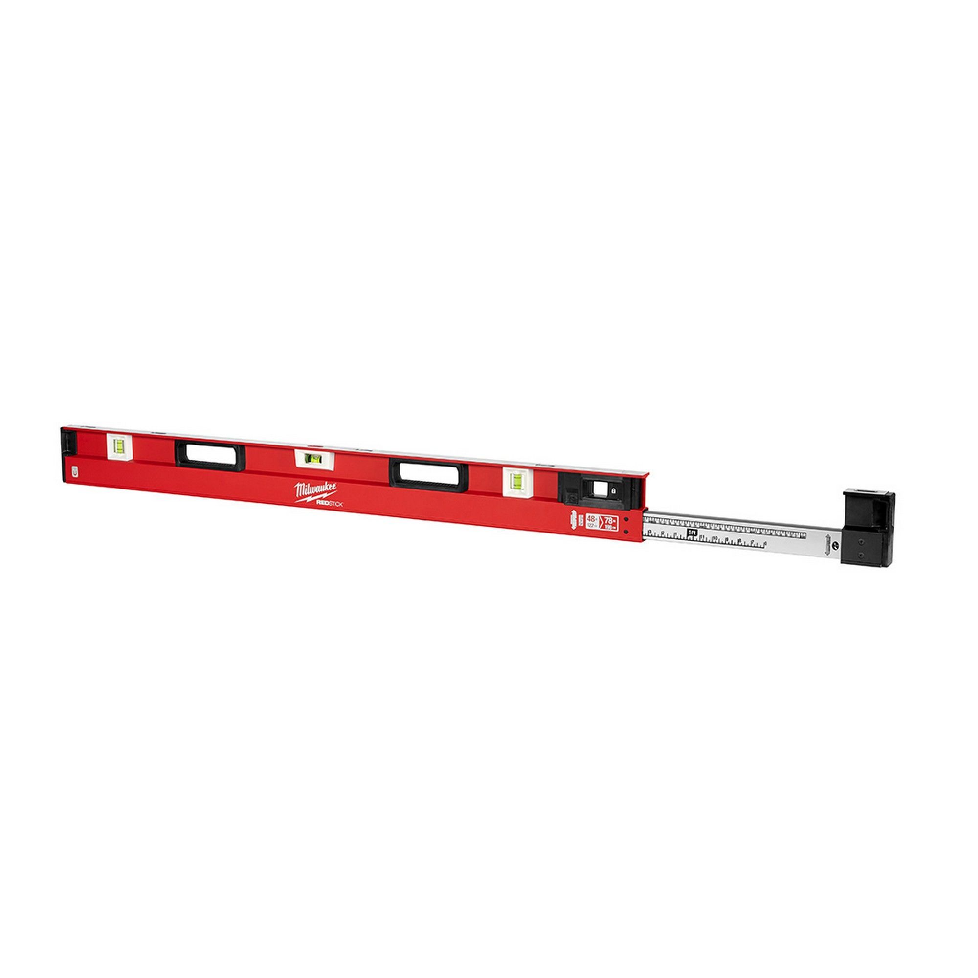REDSTICK Magnetic Expandable Level - 48" to 78" from MILWAUKEE | BMR
