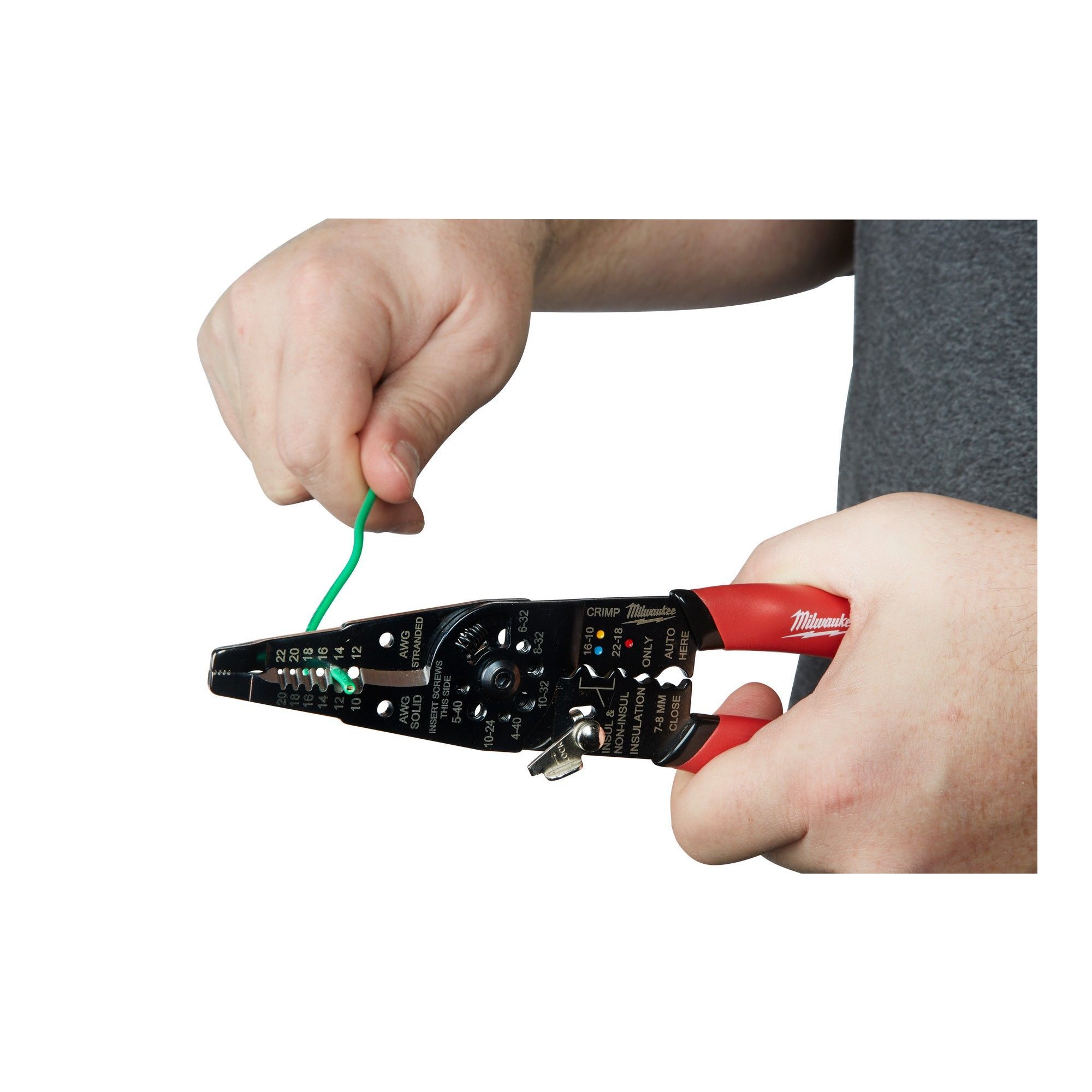 Multi Purpose Wire Stripper with Crimper from MILWAUKEE | BMR