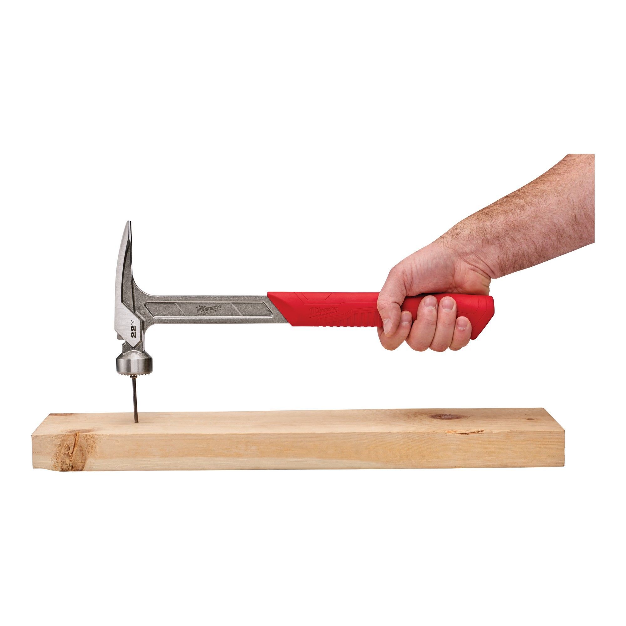 Milled Face Framing Hammer - 22 oz from MILWAUKEE | BMR
