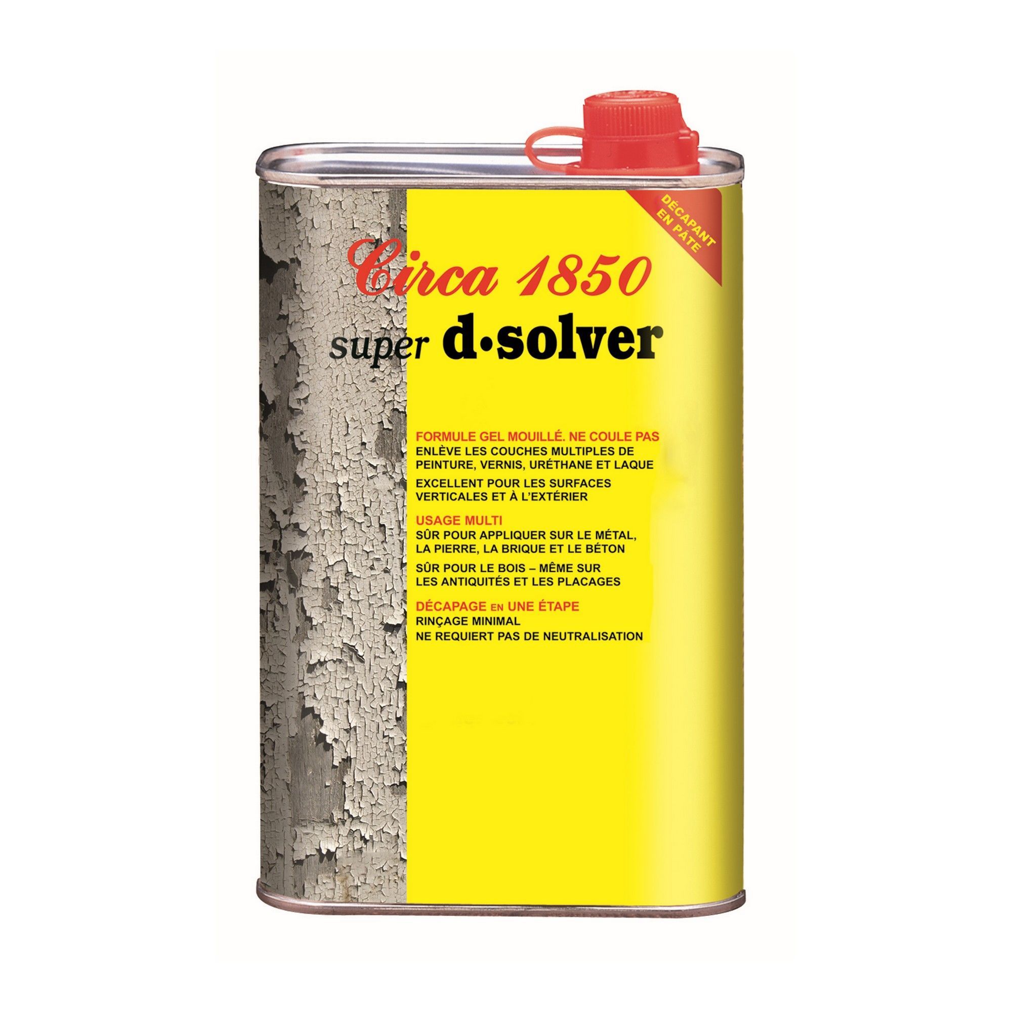 Décapant en pâte Super D-Solver, 946 ml de CIRCA 1850 | BMR