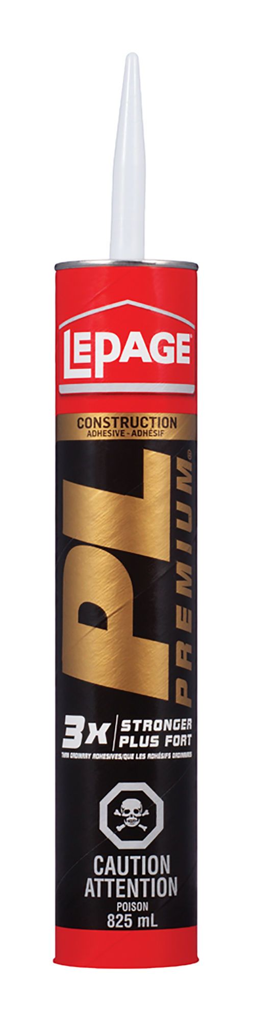 Adhésif de construction PL PREMIUM, beige, 825 ml de LEPAGE | BMR
