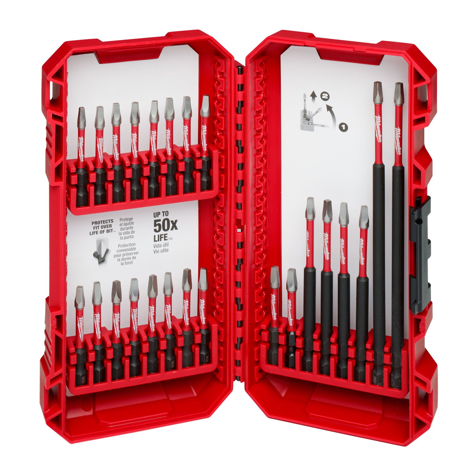 Shockwave Impact Wrench Bit Set - 24/Pkg from MILWAUKEE | BMR