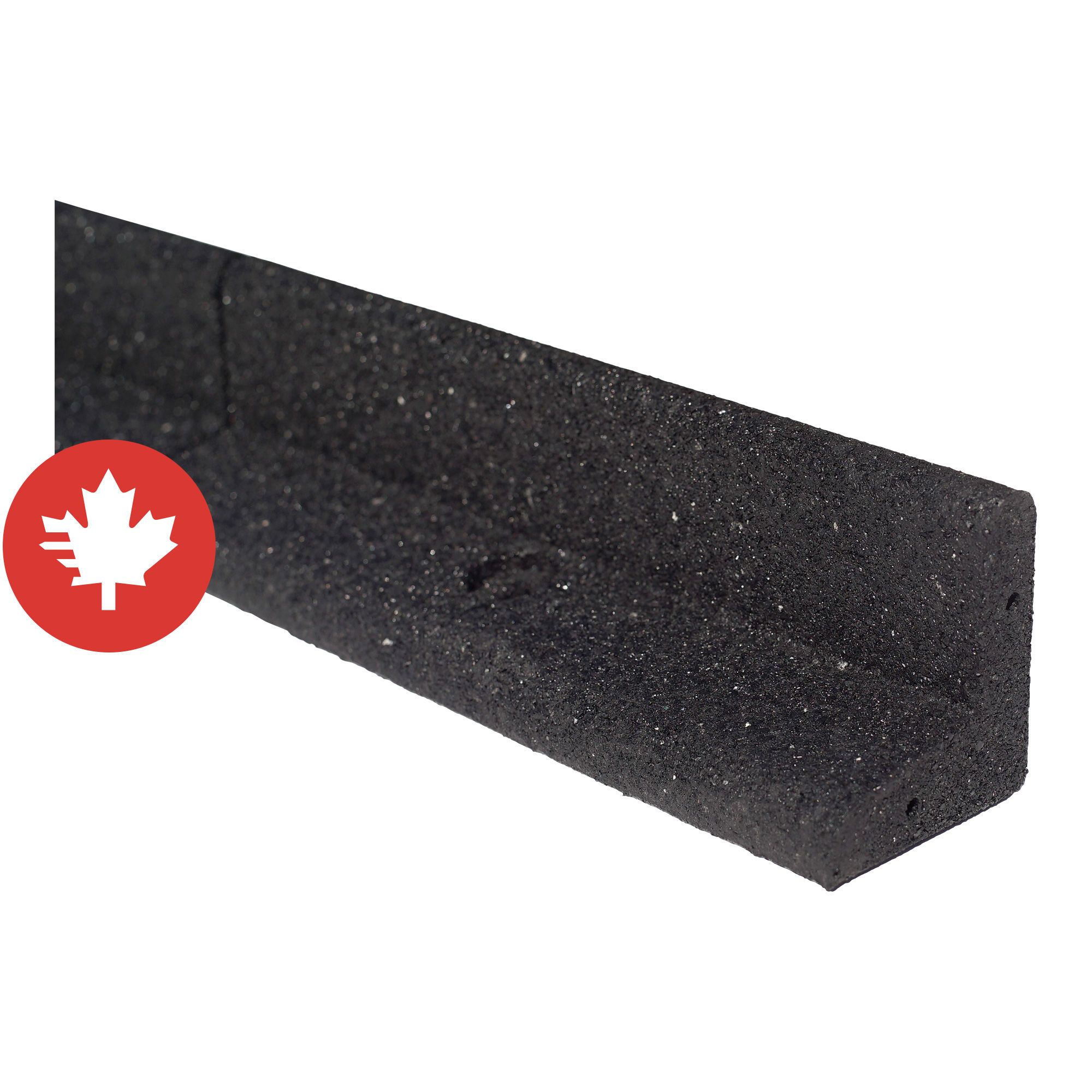 Ecoborder Landscape Edging - 4' - Rubber - Black from TECHNOFLEX | BMR