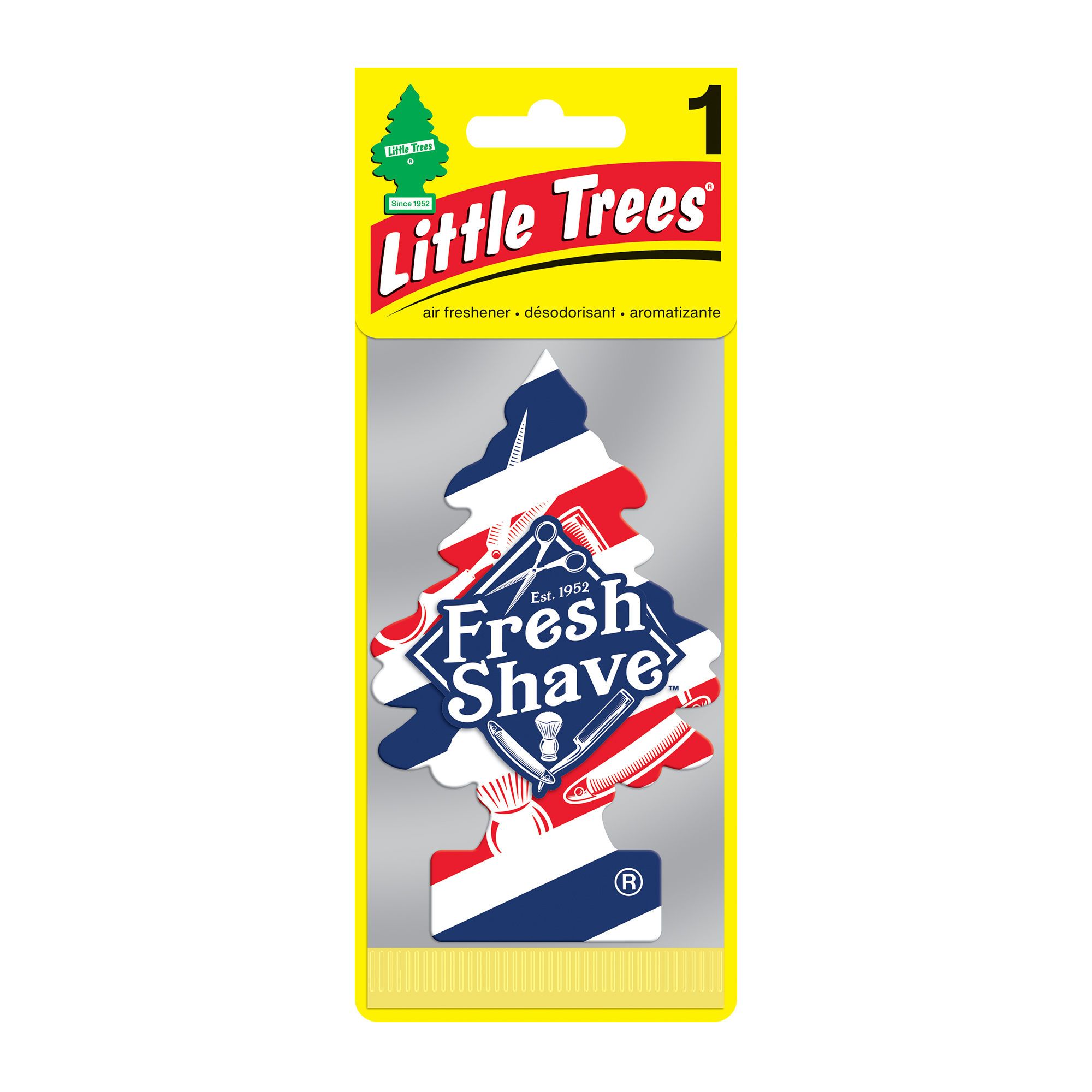 Little Tree Air Freshener - Fresh Shave Fragrance from LITTLE TREES | BMR