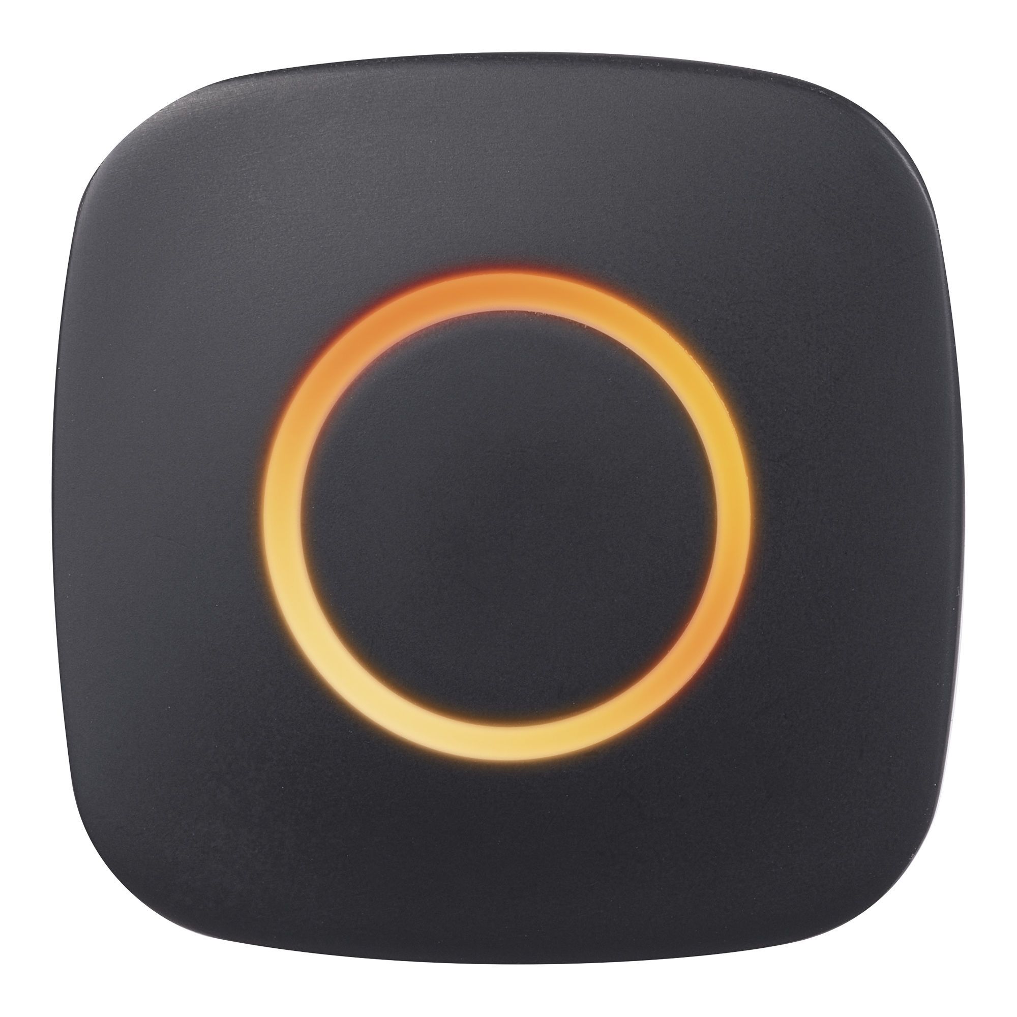 Wireless Push Button Doorbell Lighted, Metal, Black from GLOBE | BMR