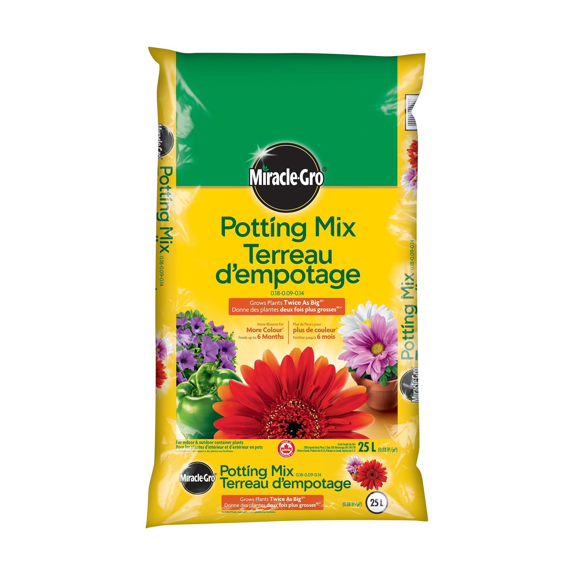 Potting Mix Miracle-Gro - 25 l from MIRACLE-GRO | BMR