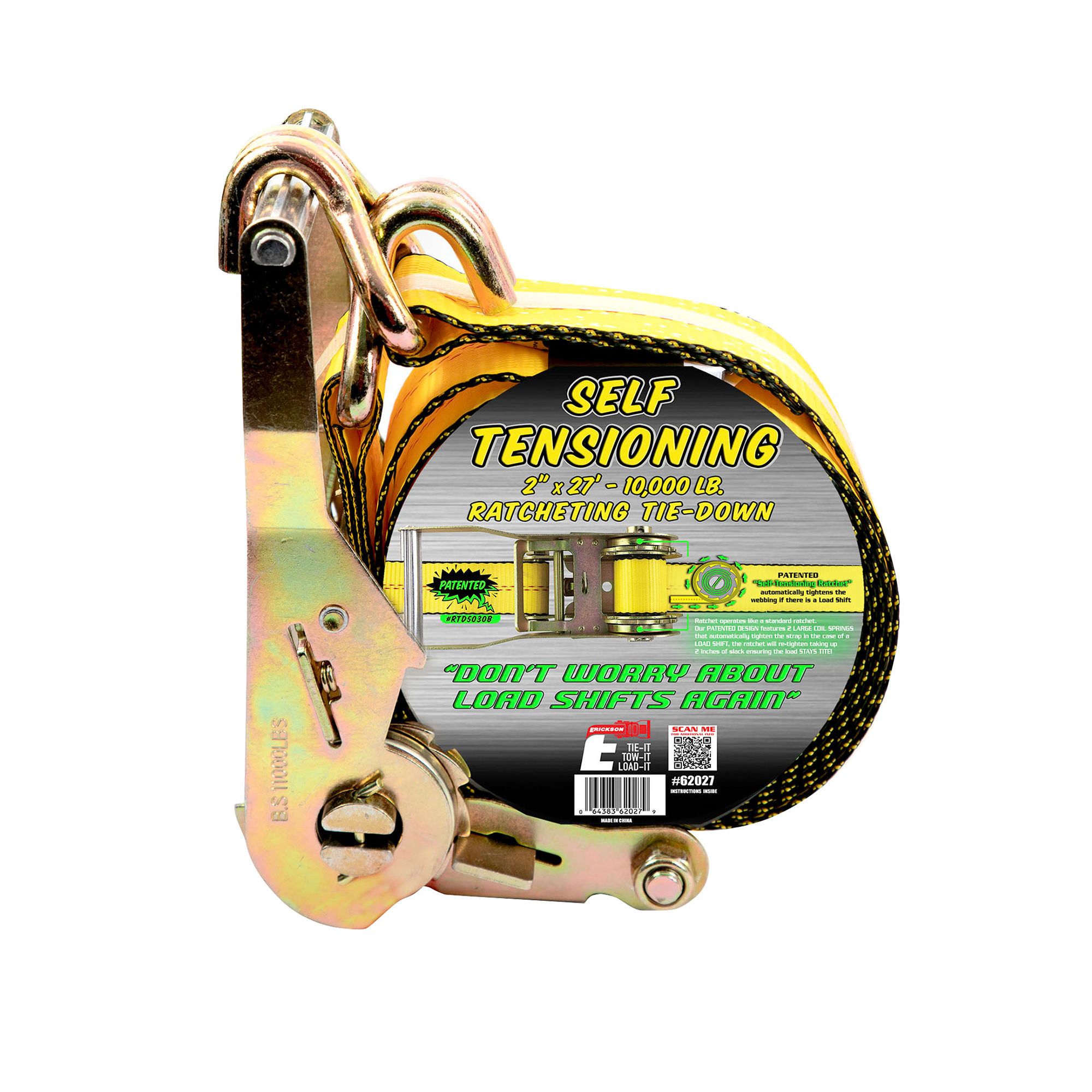 Ratchet Strap Wear Sleeve - 2" x 27’ from ERICKSON | BMR